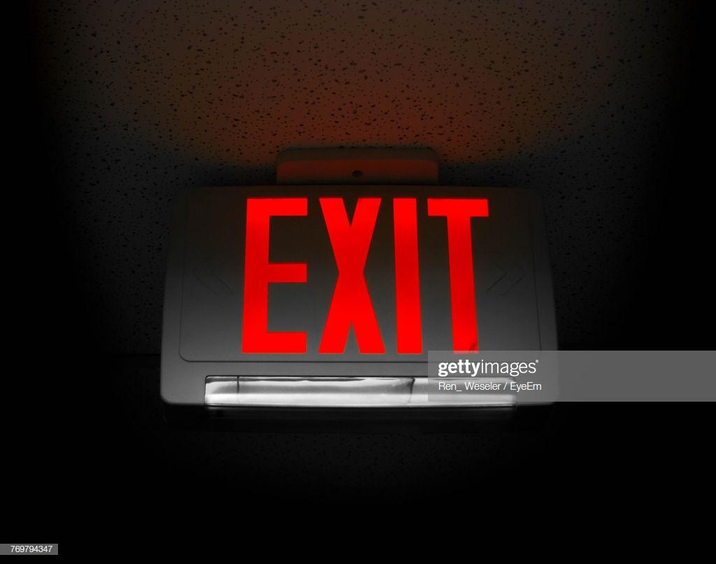 Exit Sign Wallpapers - Top Free Exit Sign Backgrounds - WallpaperAccess