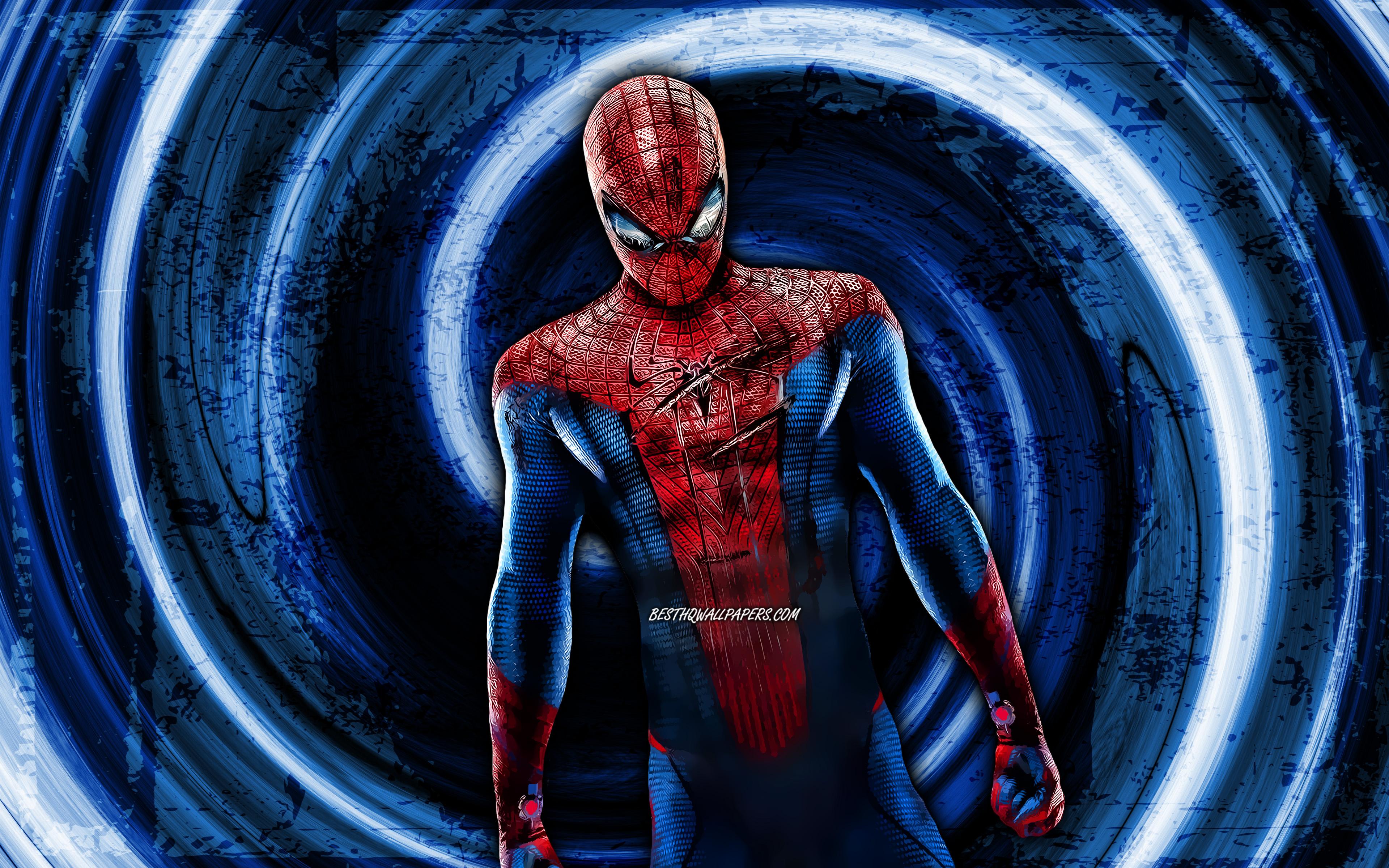 Spider Man Blue Wallpapers - Top Free Spider Man Blue Backgrounds ...
