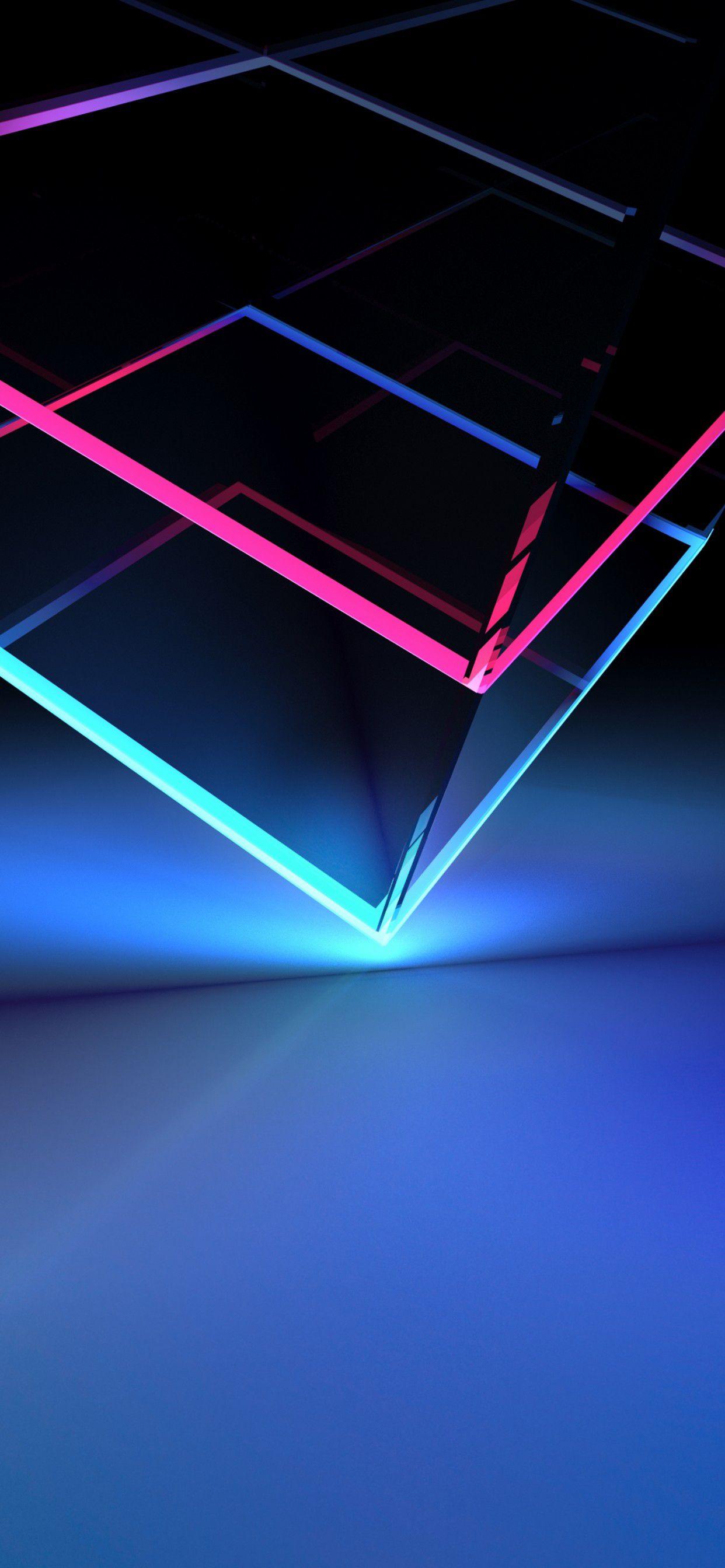 Neon Blue 3D Wallpapers - Top Free Neon Blue 3D Backgrounds ...