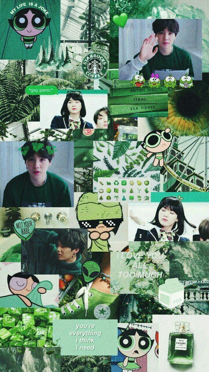 Bts Green Wallpapers - Top Free Bts Green Backgrounds - WallpaperAccess