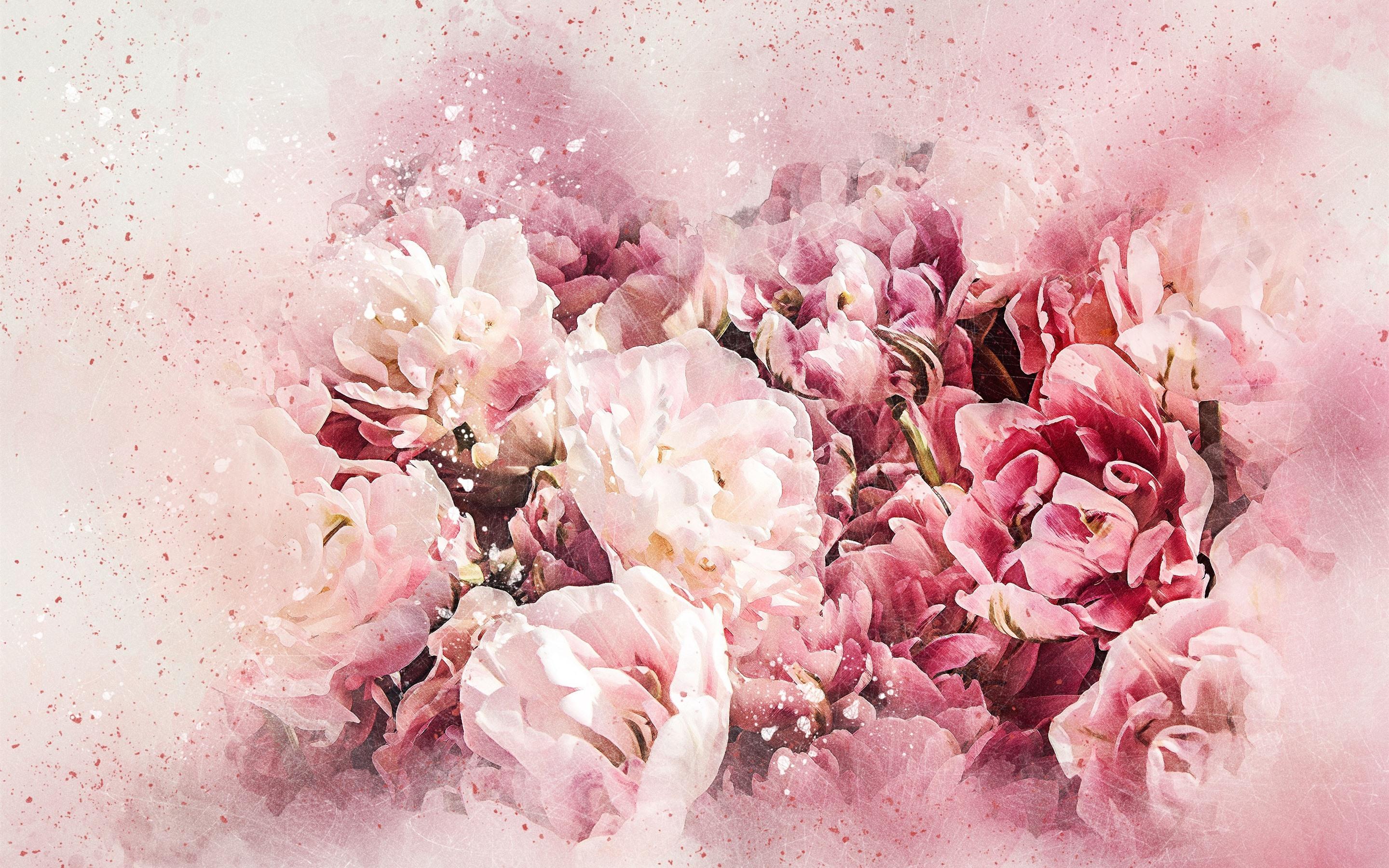 Pink Watercolour Wallpapers - Top Free Pink Watercolour Backgrounds ...
