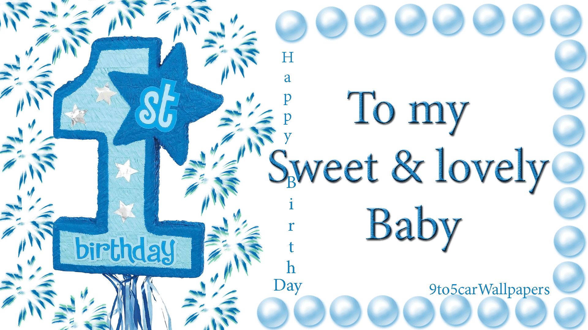 1st Birthday Wallpapers - Top Free 1st Birthday Backgrounds ...