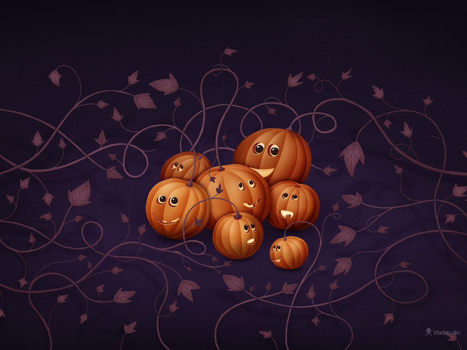 Simple Pumpkin Wallpapers - Top Free Simple Pumpkin Backgrounds ...