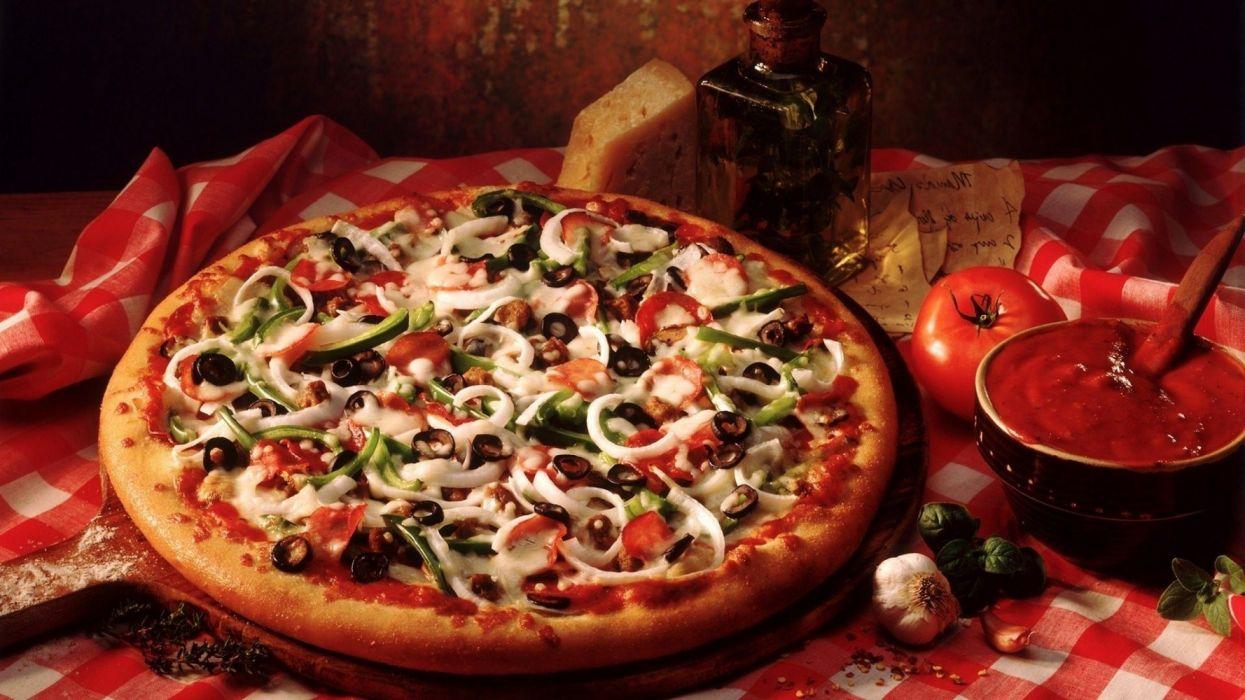 Food Pizza Wallpapers - Top Free Food Pizza Backgrounds - WallpaperAccess