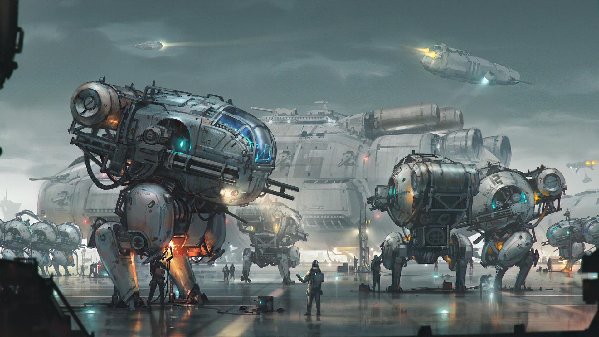 1920X1080 Robot Wallpapers - Top Free 1920X1080 Robot Backgrounds ...