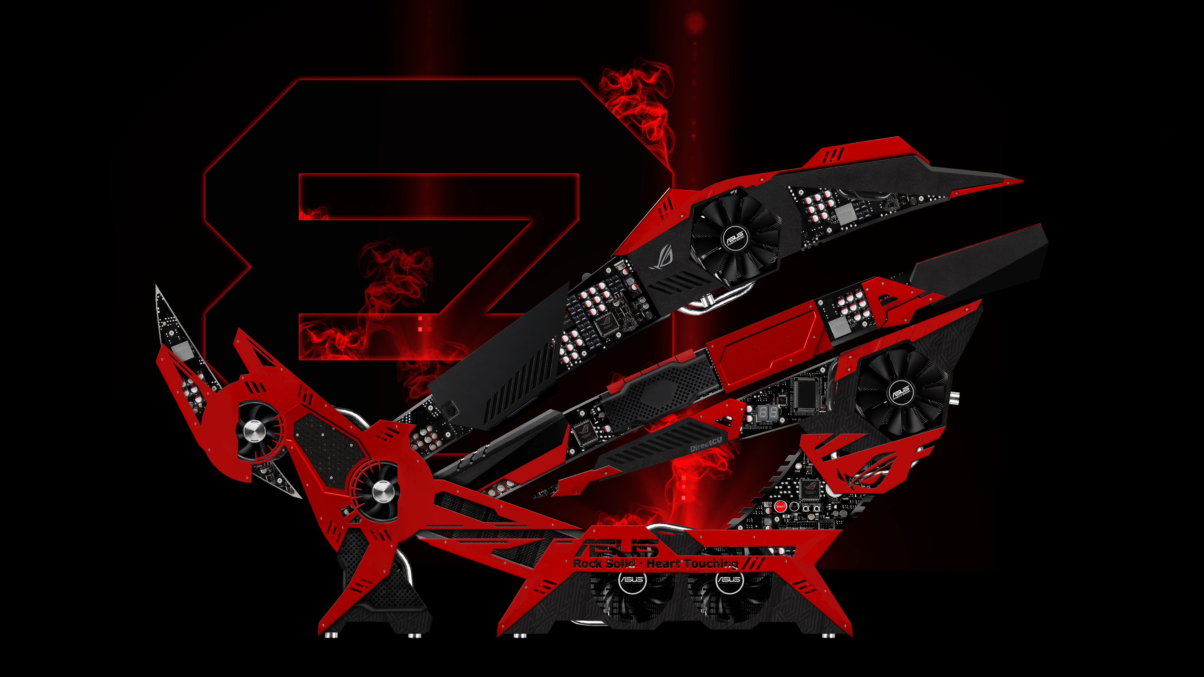 Red Asus ROG Wallpapers - Top Free Red Asus ROG Backgrounds ...