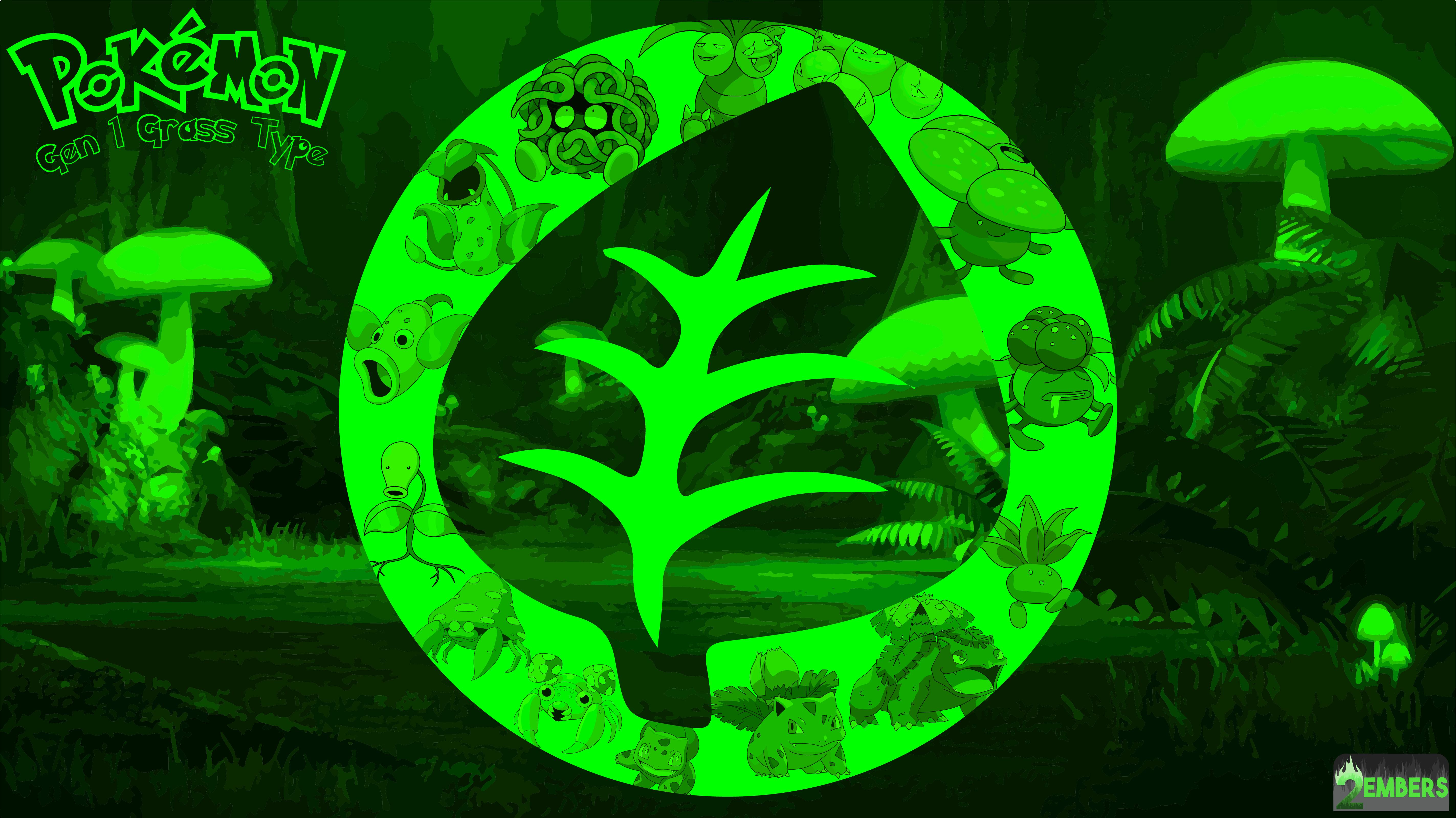 Grass Type Pokémon Wallpapers - Top Free Grass Type Pokémon Backgrounds ...