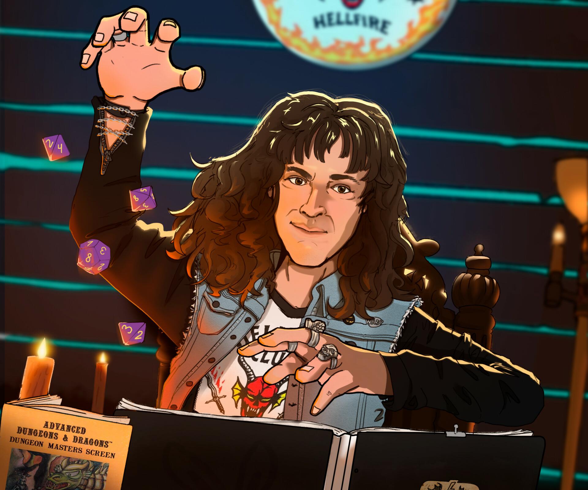 Eddie Stranger Things Wallpapers - Top Free Eddie Stranger Things ...