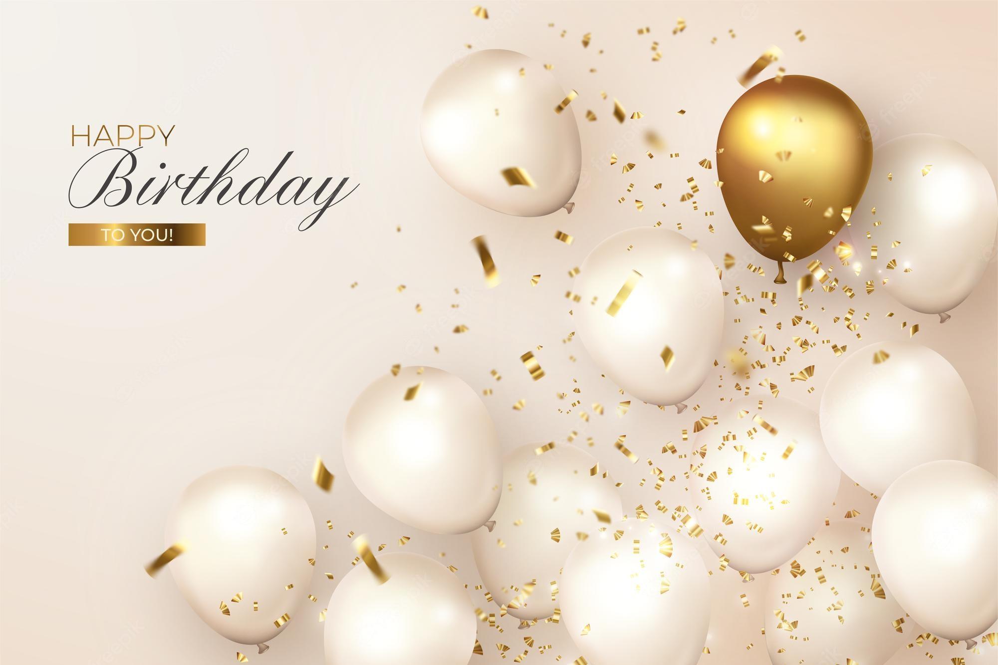 Golden Birthday Wallpapers - Top Free Golden Birthday Backgrounds ...