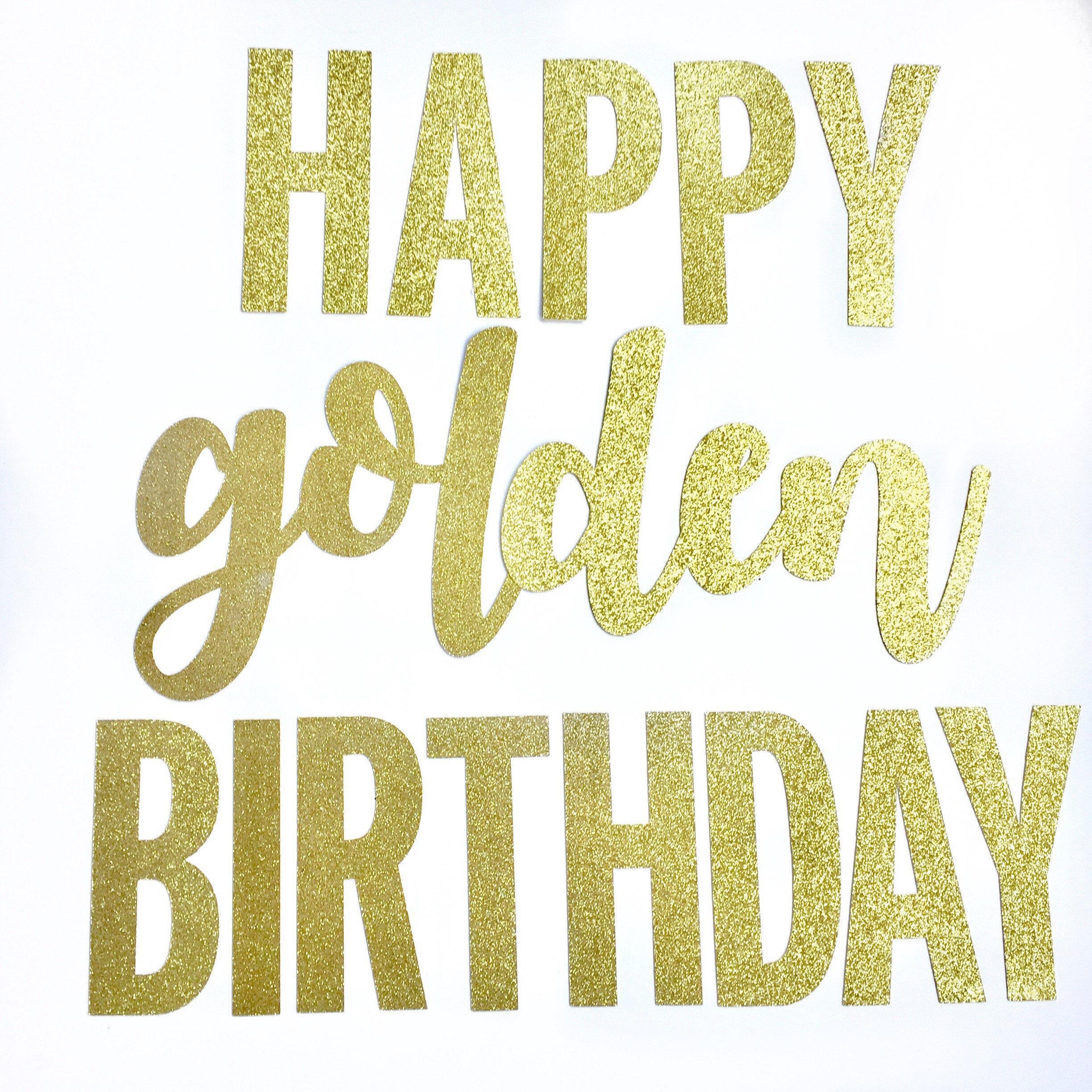 Golden Birthday Wallpapers - Top Free Golden Birthday Backgrounds ...