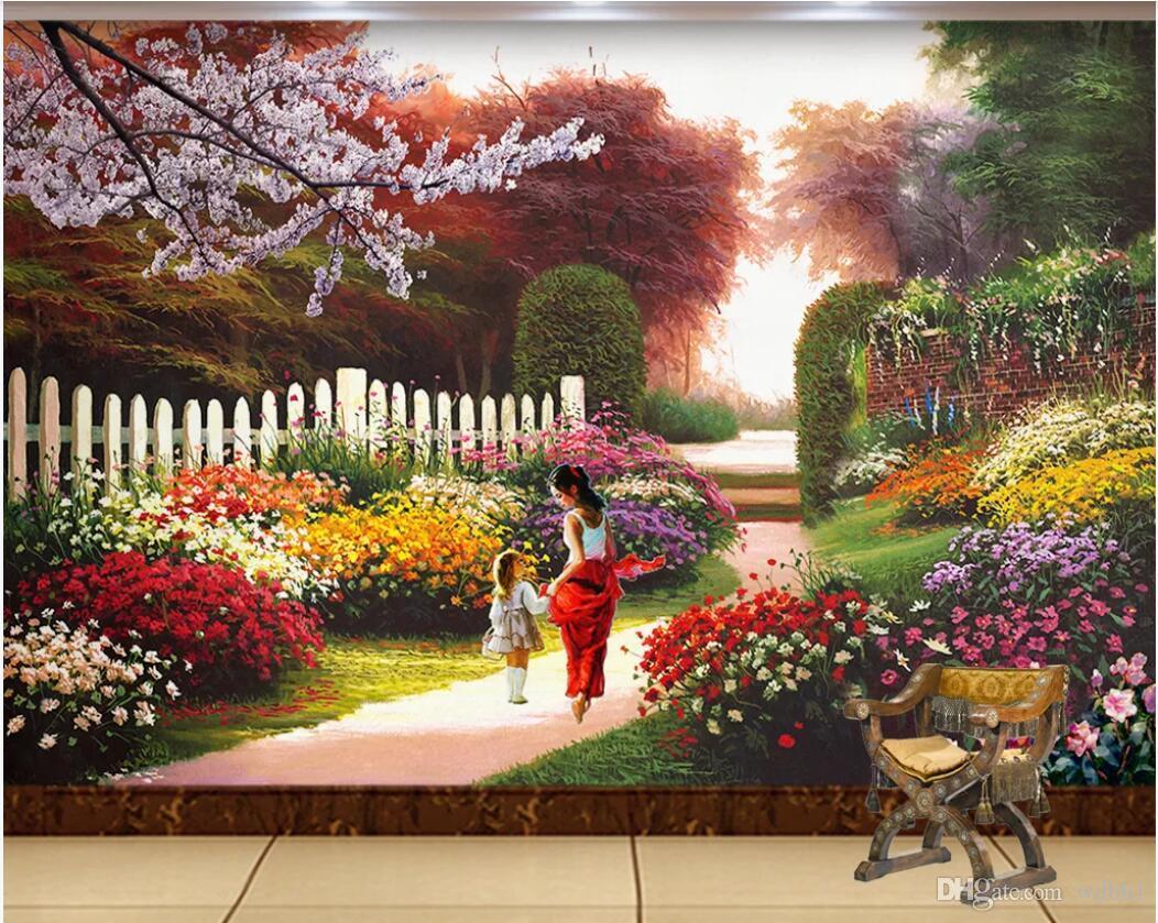 Garden Painting Wallpapers - Top Free Garden Painting Backgrounds ...