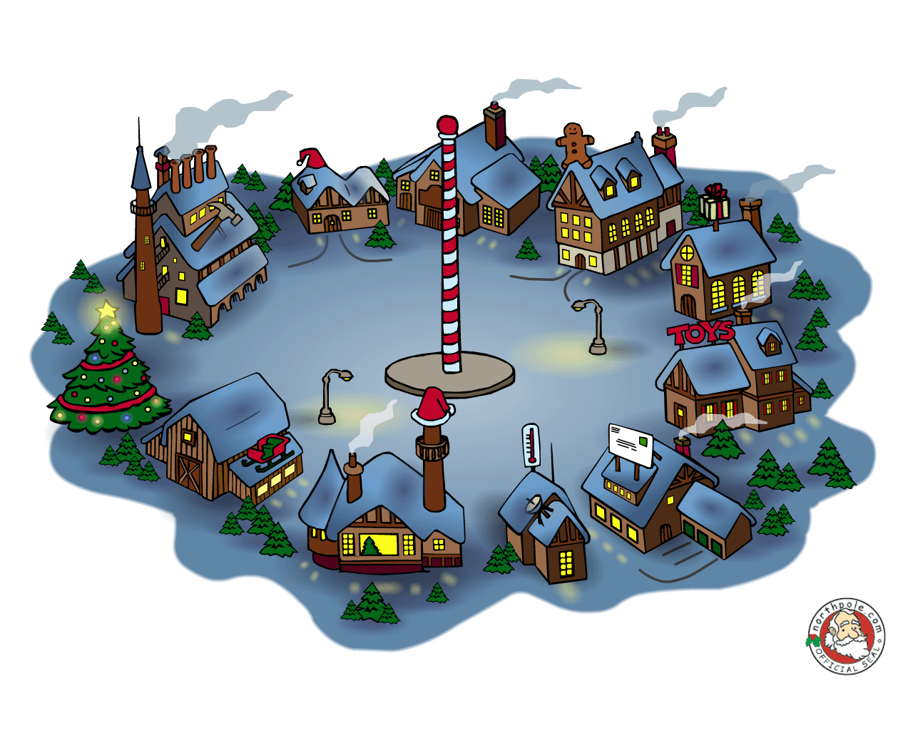 North Pole Christmas Wallpapers - Top Free North Pole Christmas ...