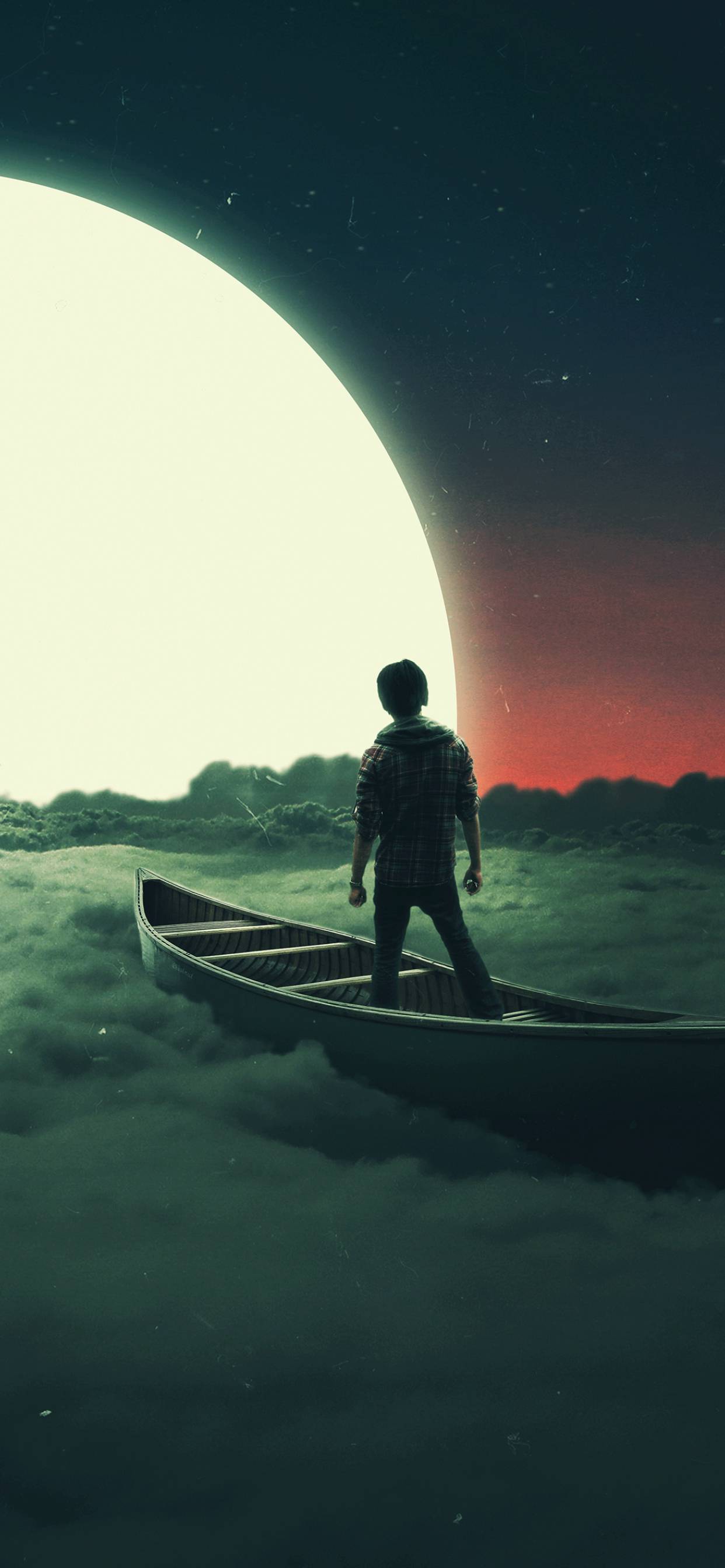 Boy and Moon Wallpapers - Top Free Boy and Moon Backgrounds ...