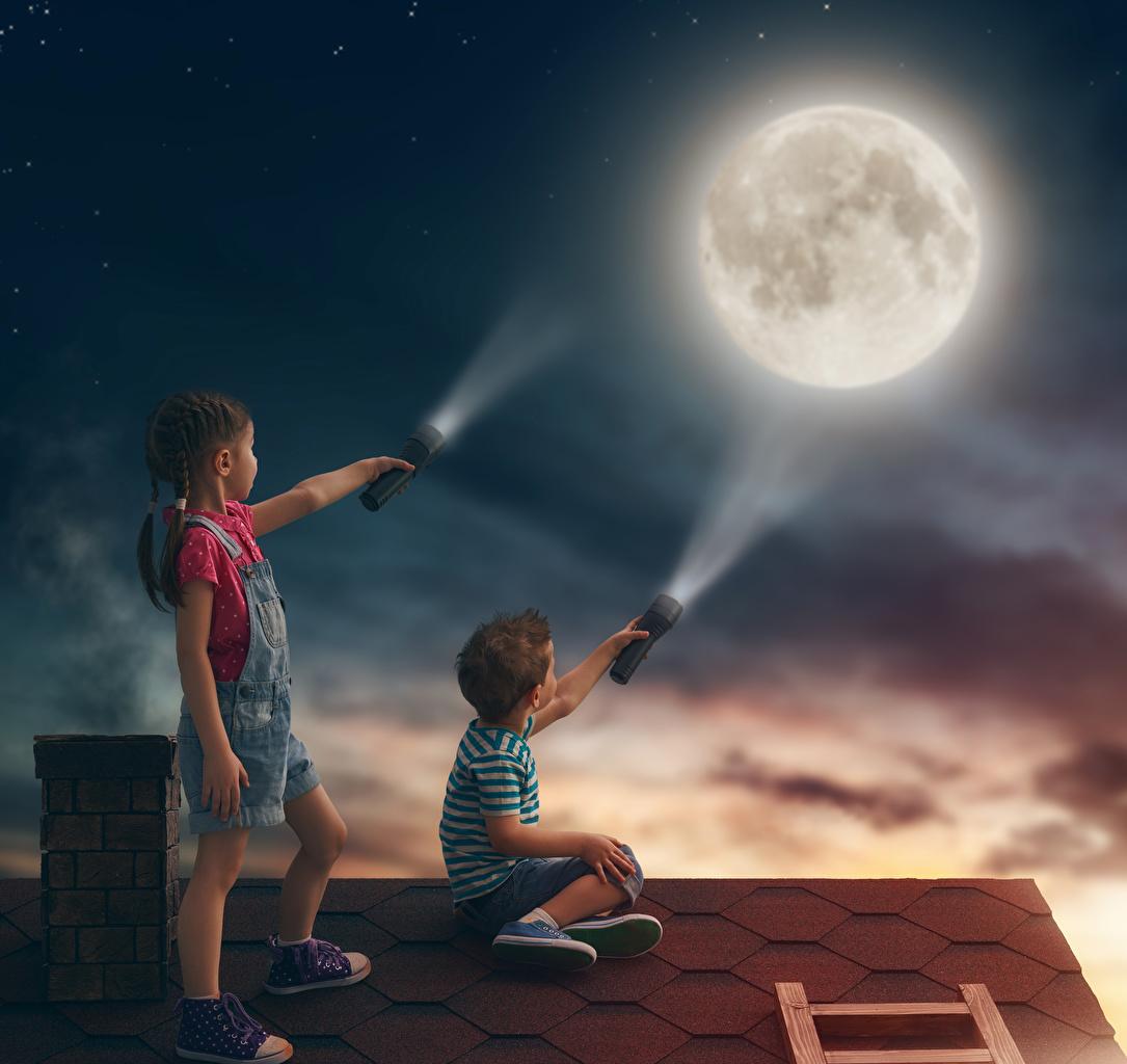 Boy and Moon Wallpapers - Top Free Boy and Moon Backgrounds ...