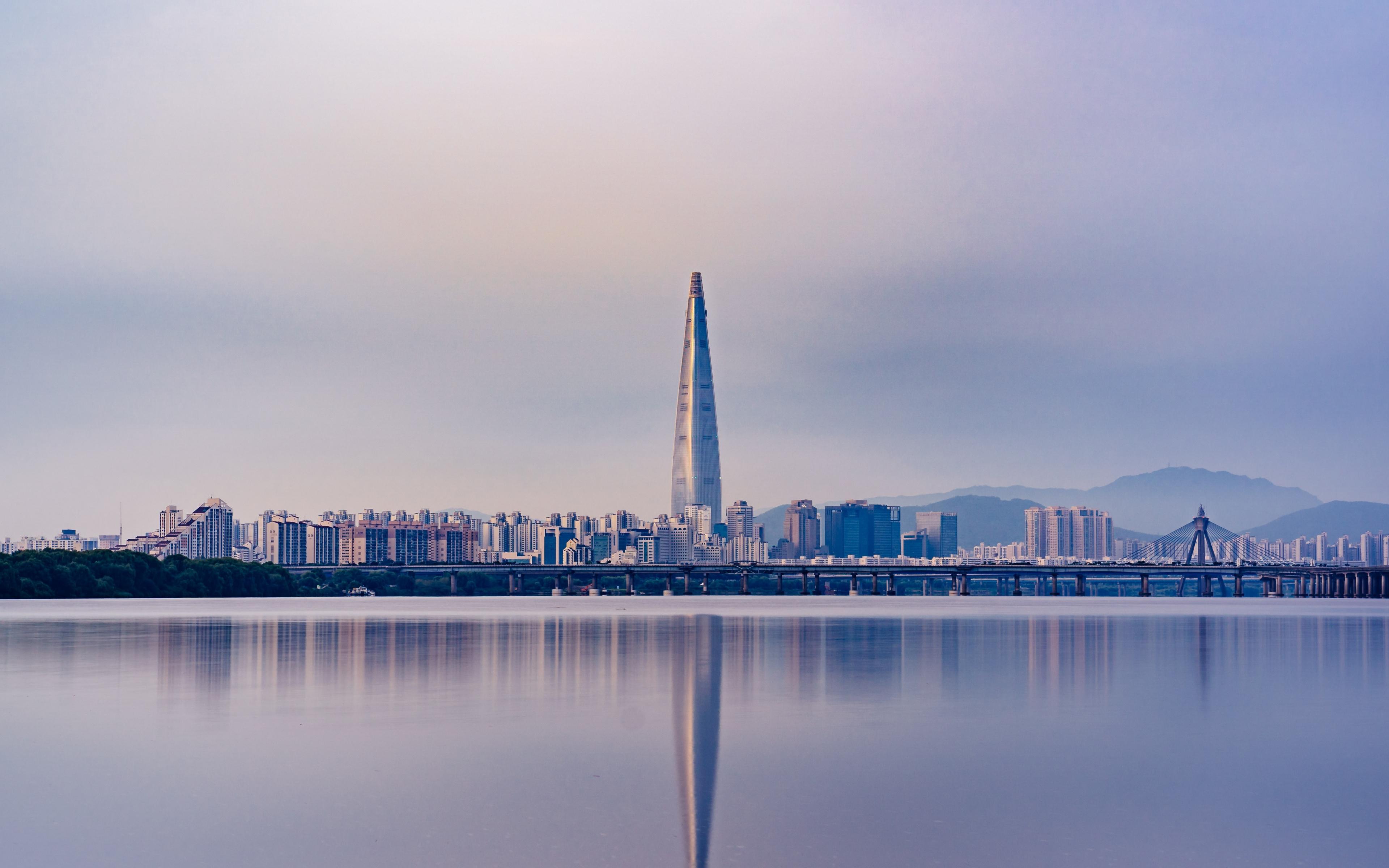 Lotte Tower Wallpapers - Top Free Lotte Tower Backgrounds - WallpaperAccess
