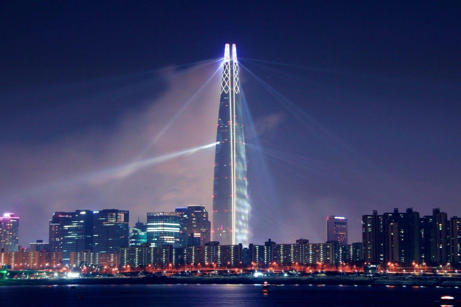 Lotte Tower Wallpapers - Top Free Lotte Tower Backgrounds - WallpaperAccess