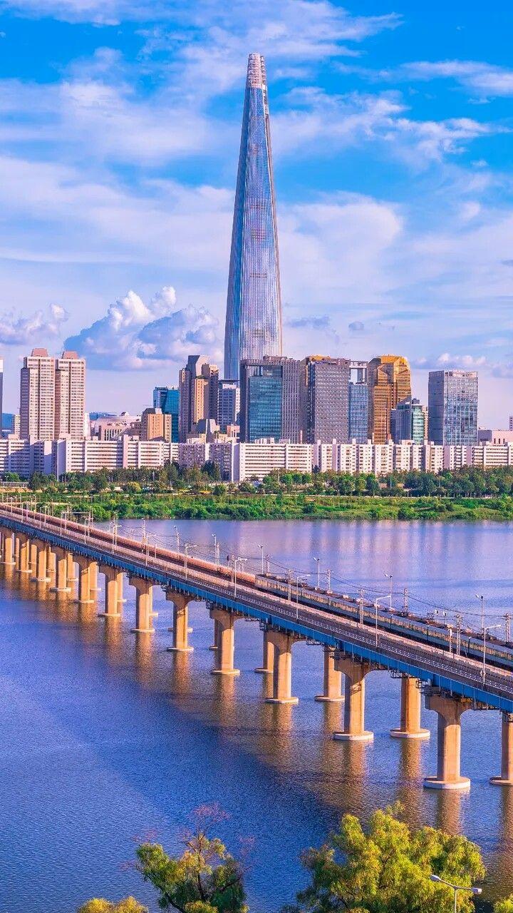 Lotte World Tower Wallpapers - Top Free Lotte World Tower Backgrounds ...