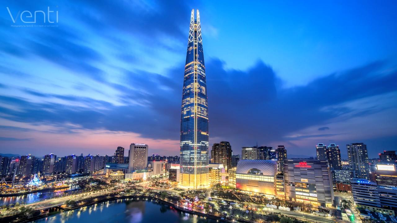 Lotte World Tower Wallpapers - Top Free Lotte World Tower Backgrounds ...