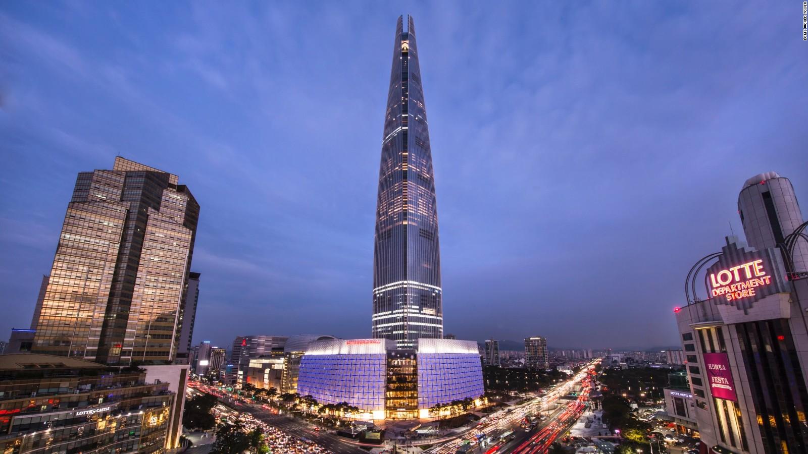 Lotte World Tower Wallpapers - Top Free Lotte World Tower Backgrounds ...