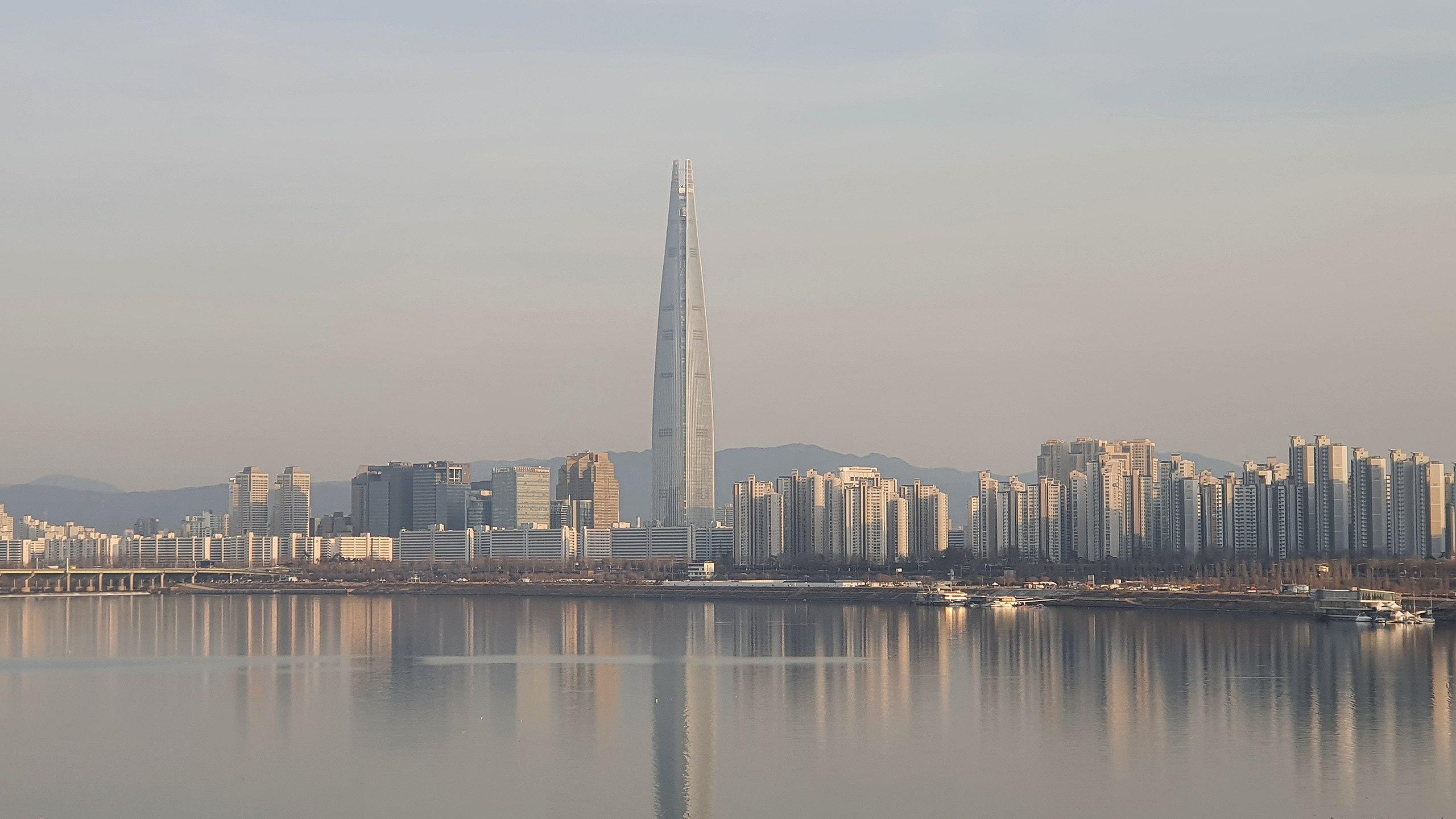 Lotte Tower Wallpapers - Top Free Lotte Tower Backgrounds - WallpaperAccess