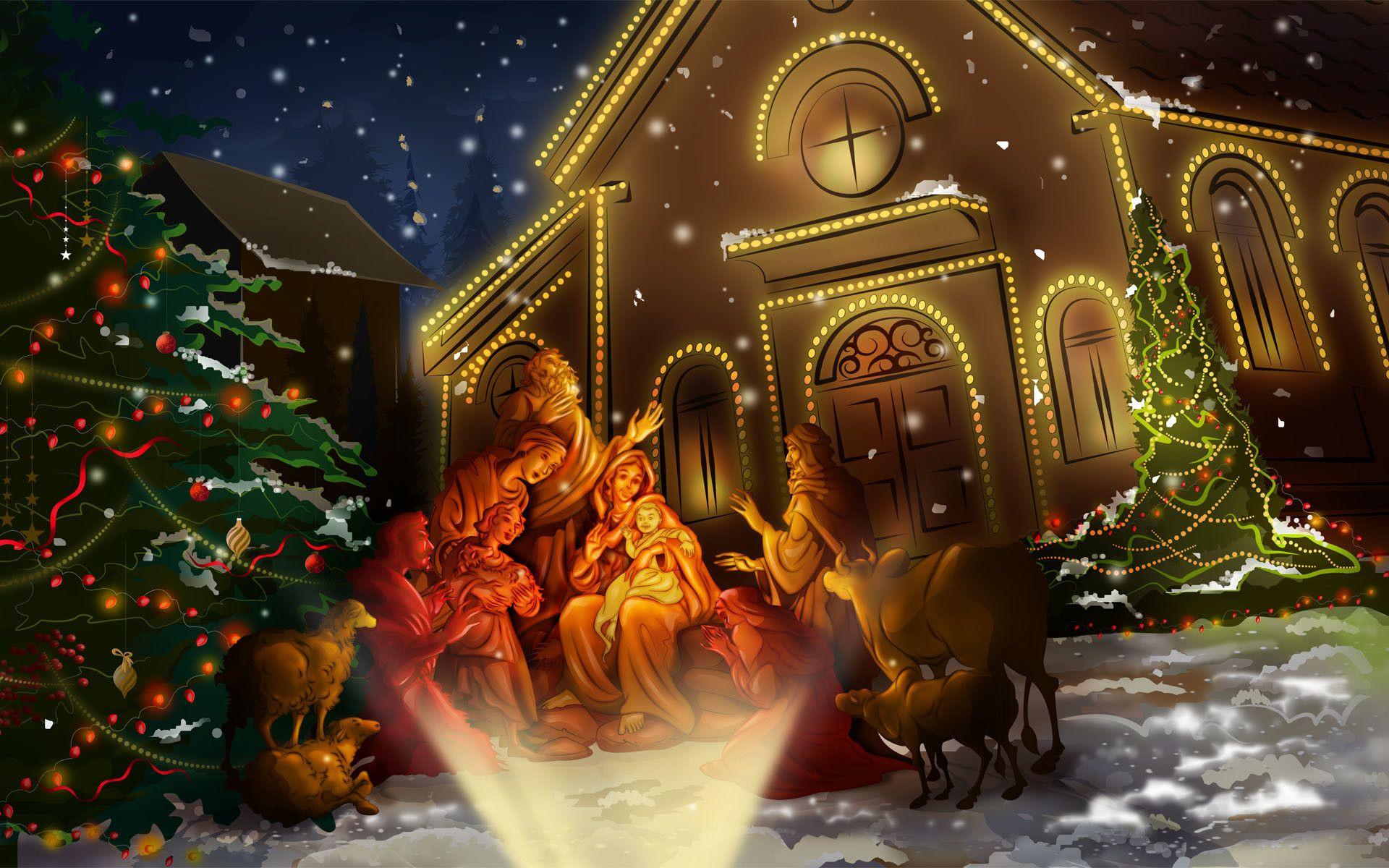 Christmas Nativity & Angels Wallpapers - Top Free Christmas Nativity ...