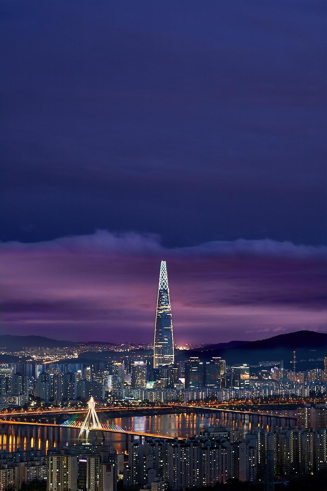 Lotte Tower Wallpapers - Top Free Lotte Tower Backgrounds - WallpaperAccess