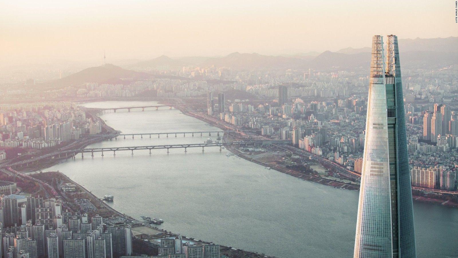 Lotte Tower Wallpapers - Top Free Lotte Tower Backgrounds - WallpaperAccess