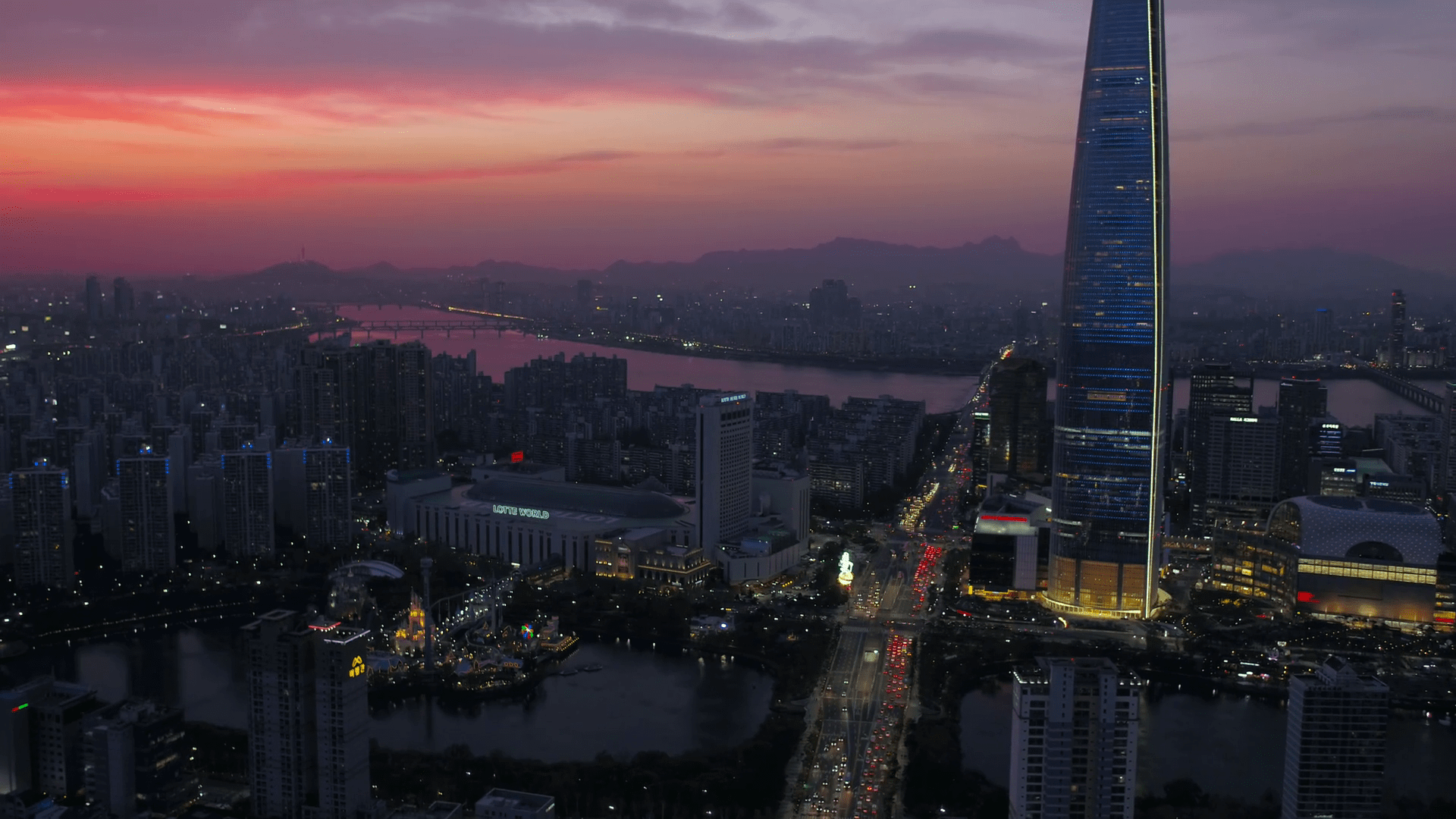 Lotte Tower Wallpapers - Top Free Lotte Tower Backgrounds - WallpaperAccess