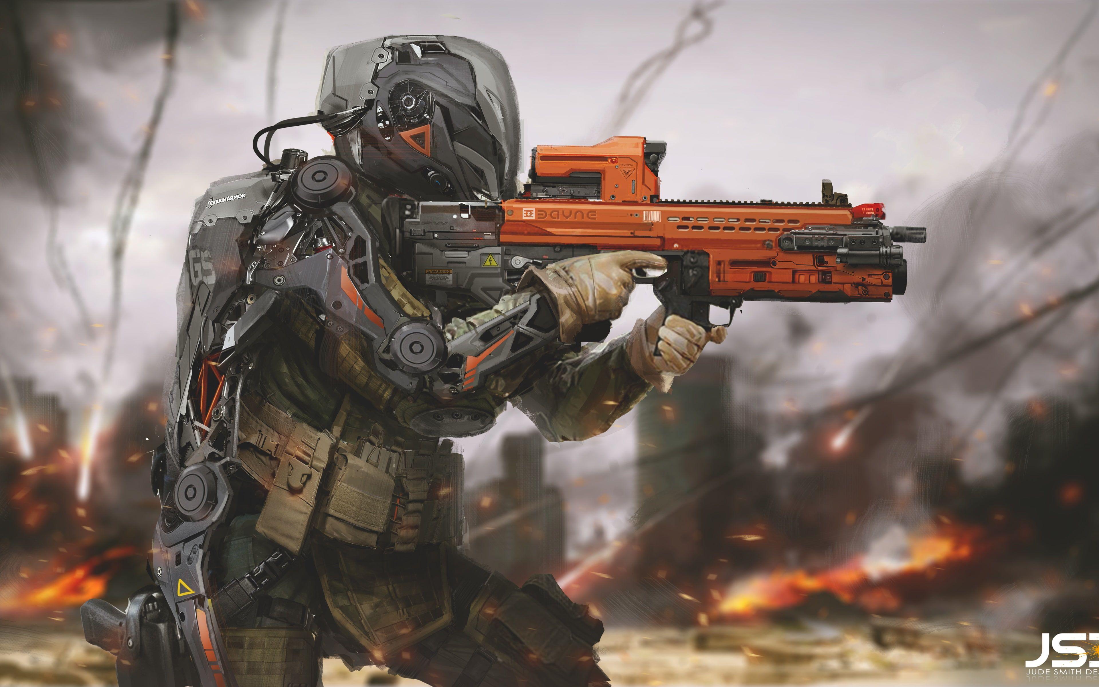 Future Warrior Wallpapers - Top Free Future Warrior Backgrounds ...