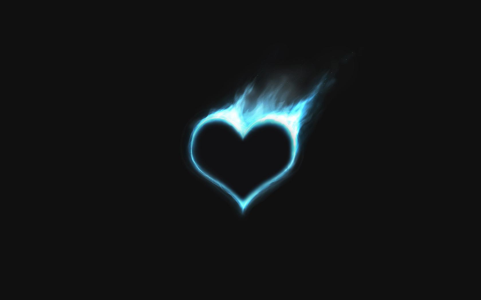 Blue Neon Heart Wallpapers - Top Free Blue Neon Heart Backgrounds ...