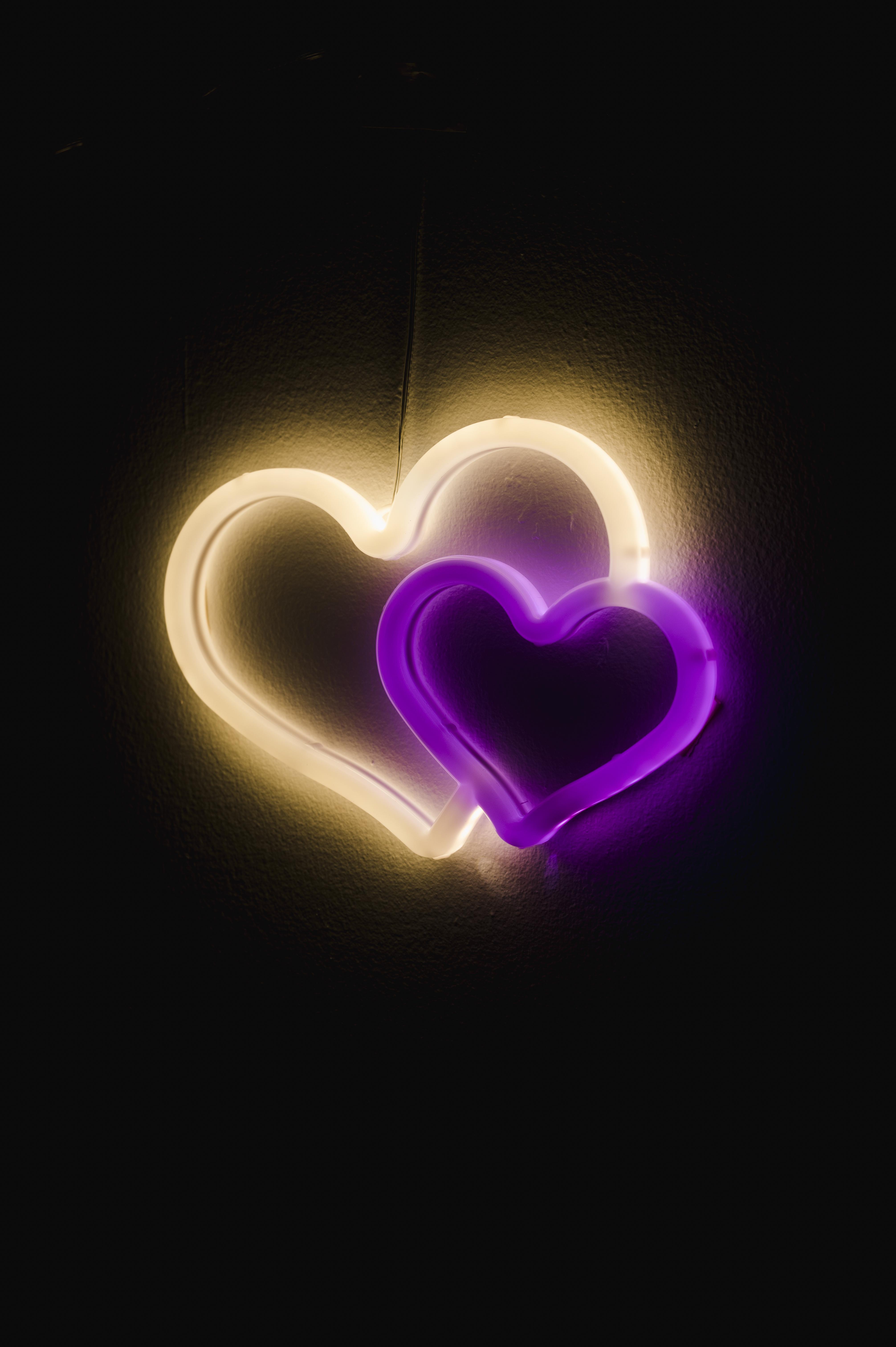 Beautiful Neon Heart Wallpapers - Top Free Beautiful Neon Heart ...