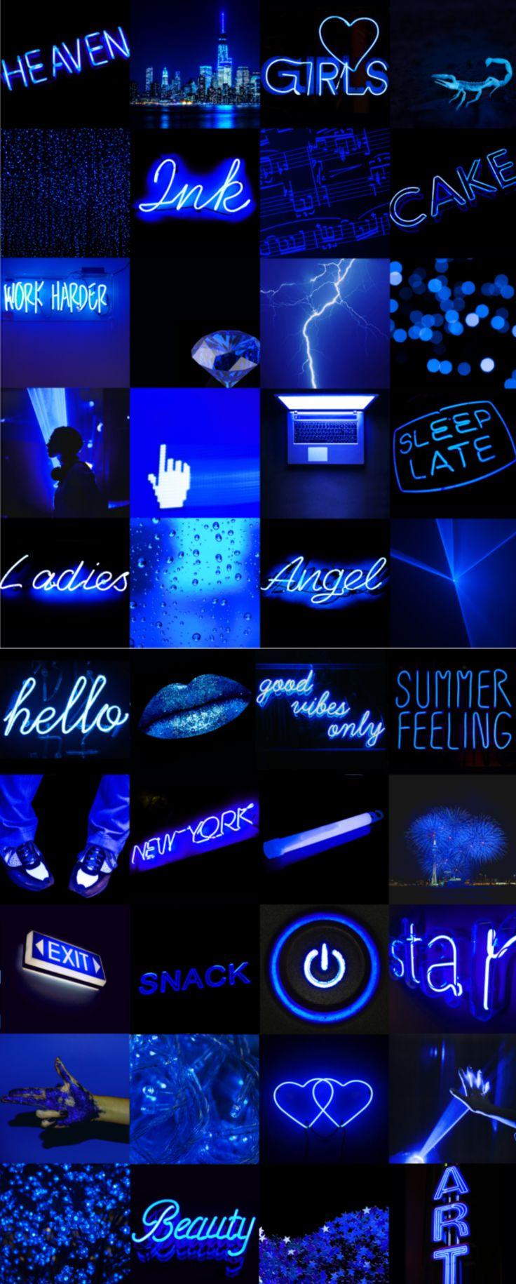 Dark Blue Neon Wallpapers - Top Free Dark Blue Neon Backgrounds ...