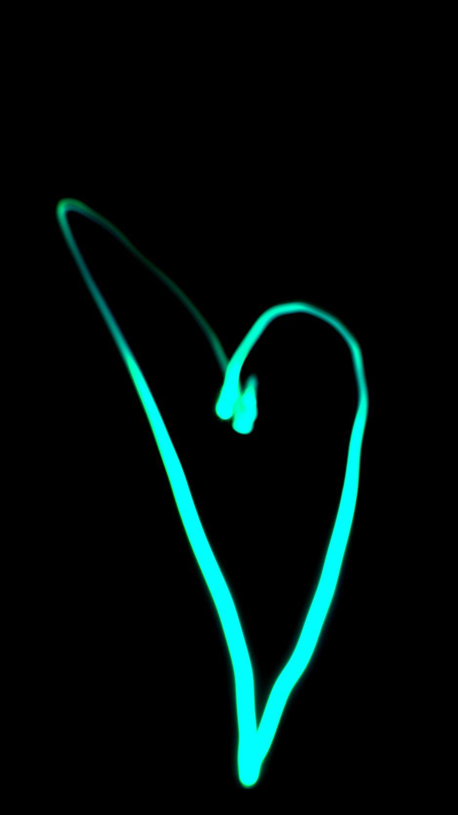 Blue Neon Heart Wallpapers - Top Free Blue Neon Heart Backgrounds ...