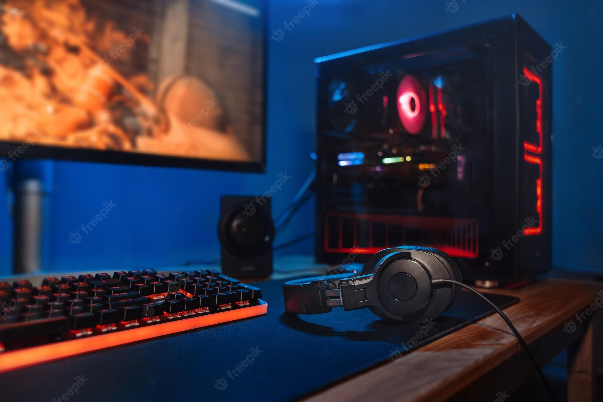 Blue Gaming Computer Wallpapers - Top Free Blue Gaming Computer ...