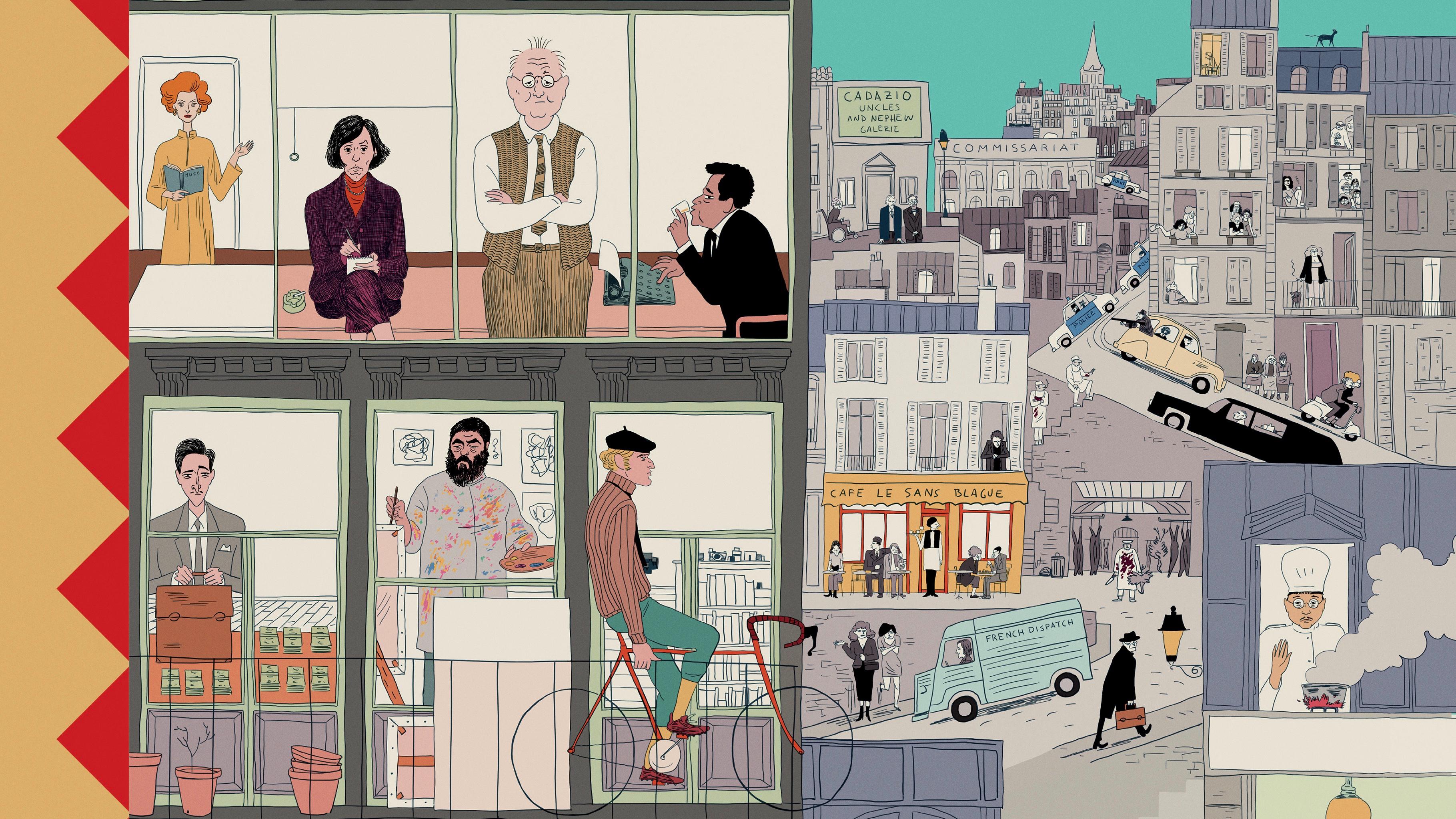 The French Dispatch Wallpapers - Top Free The French Dispatch ...