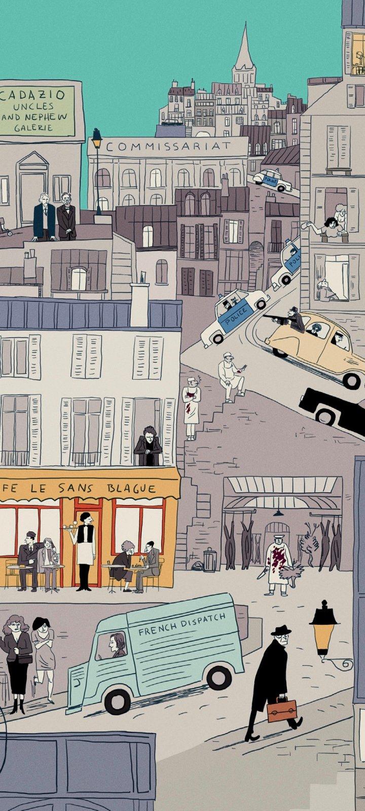 The French Dispatch Wallpapers - Top Free The French Dispatch ...