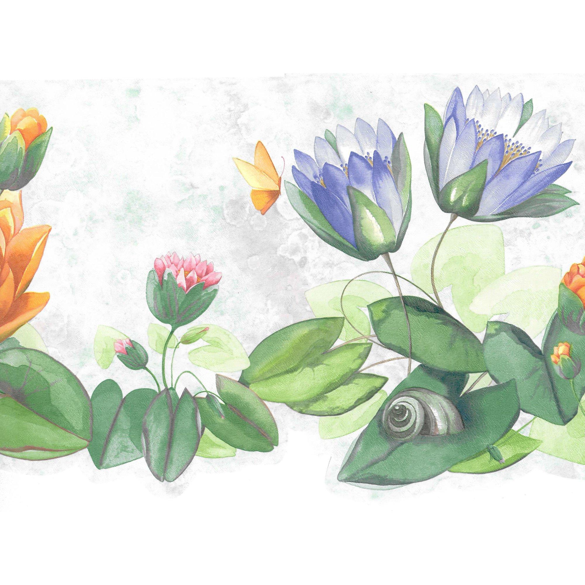 Blue Flower Border Wallpapers - Top Free Blue Flower Border Backgrounds ...