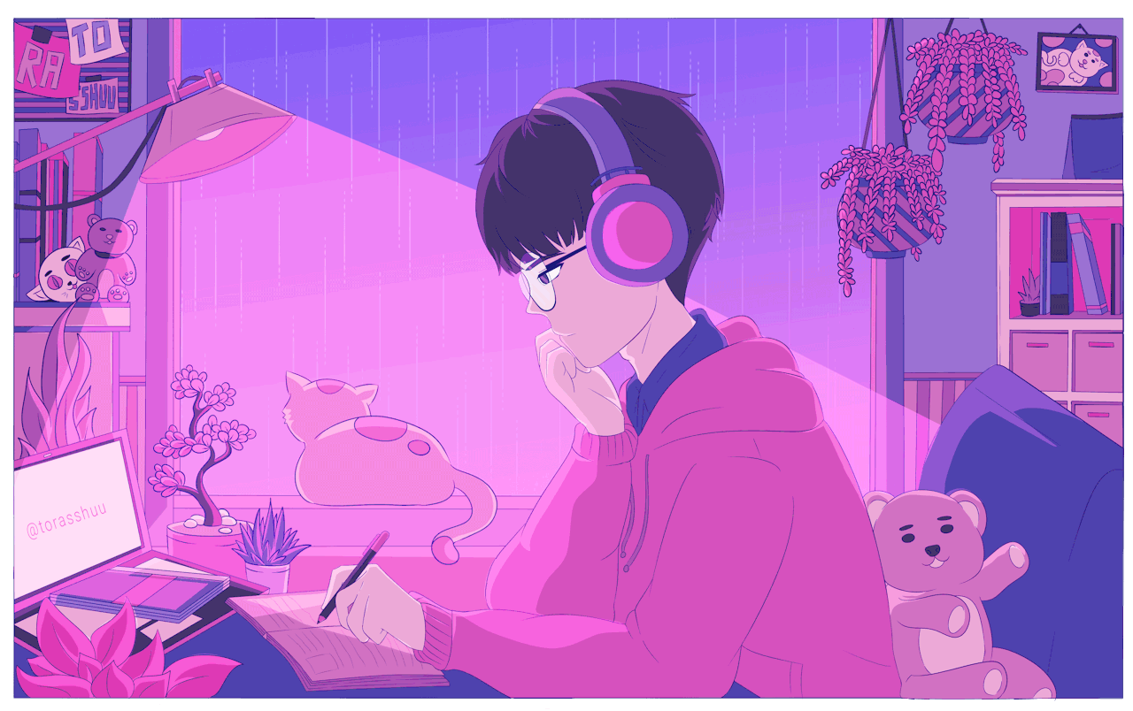 Lofi Study Wallpapers - Top Free Lofi Study Backgrounds - WallpaperAccess