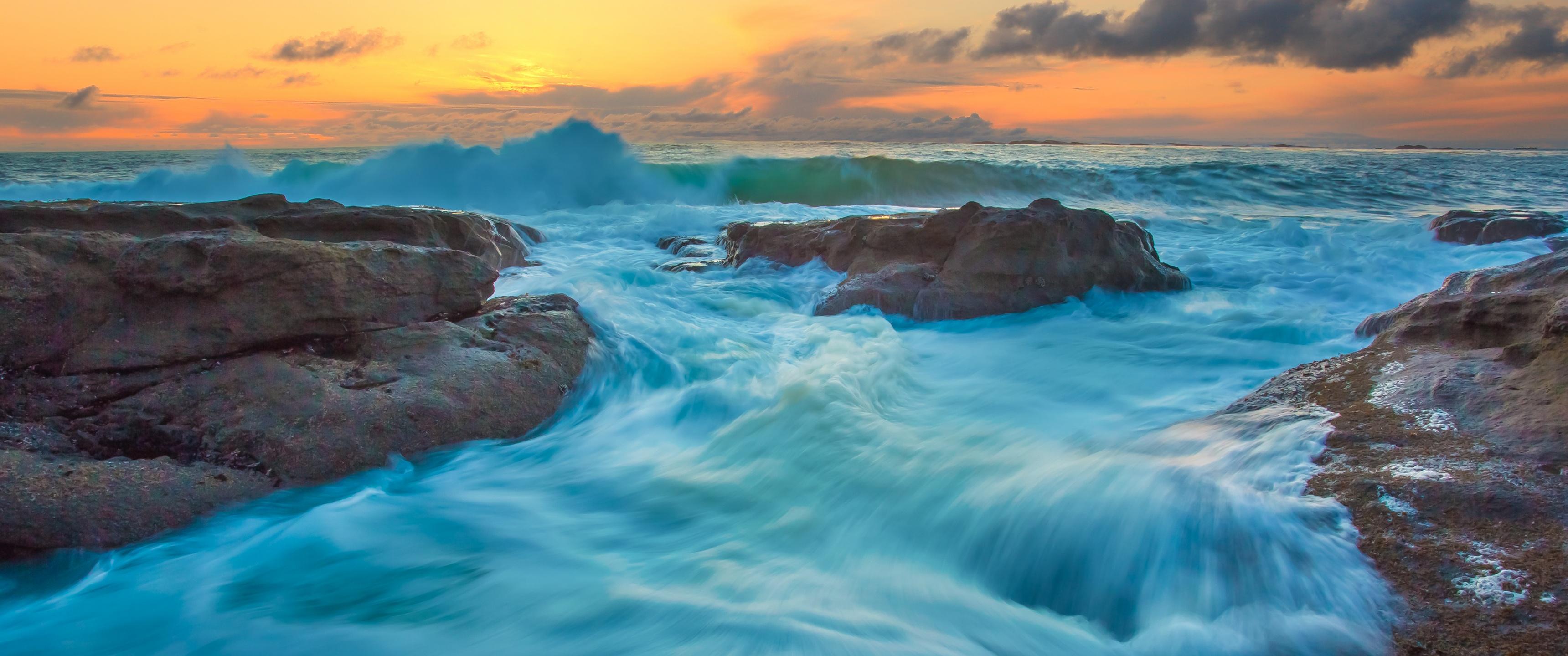 Ocean Wave Desktop Wallpapers - Top Free Ocean Wave Desktop Backgrounds ...