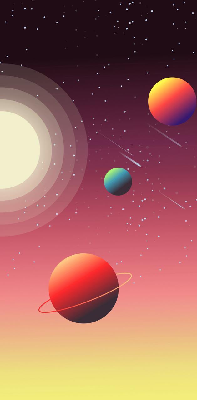 Pink Solar System Wallpapers - Top Free Pink Solar System Backgrounds ...