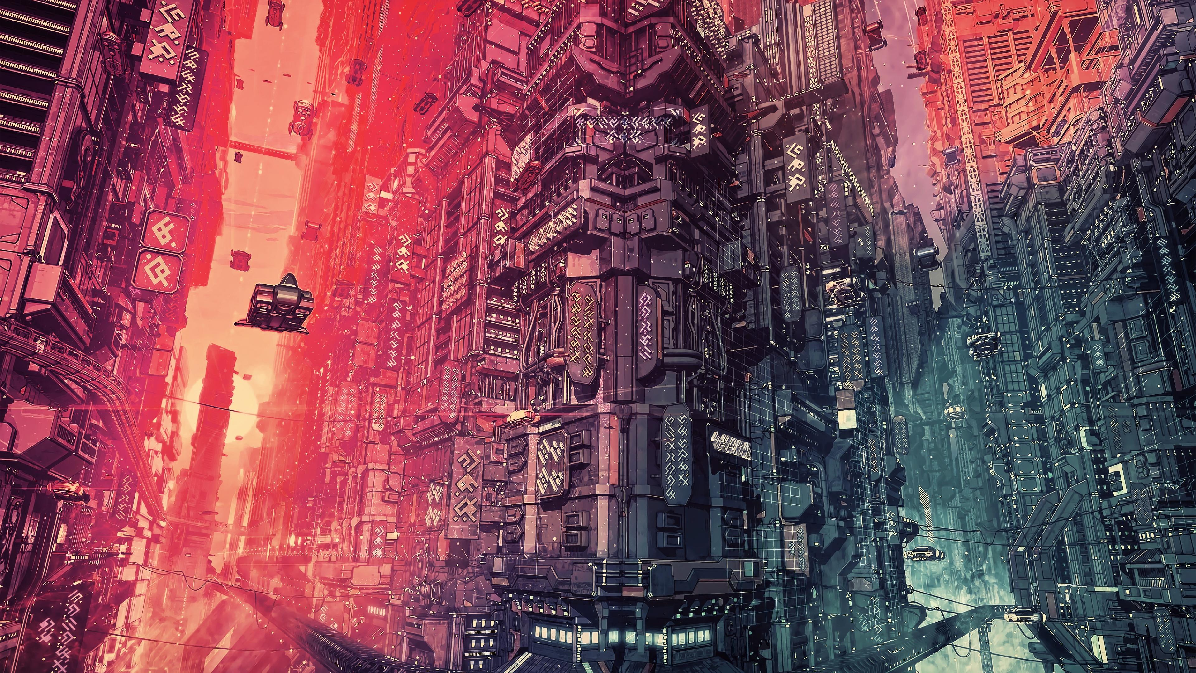 Cyberpunk City Desktop Wallpapers - Top Free Cyberpunk City Desktop ...
