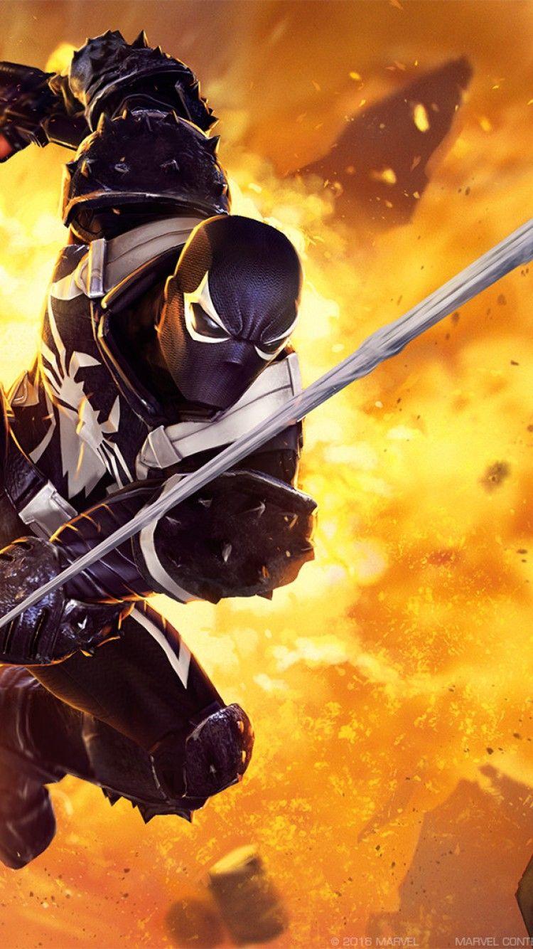 Agent Venom Iphone Wallpaper
