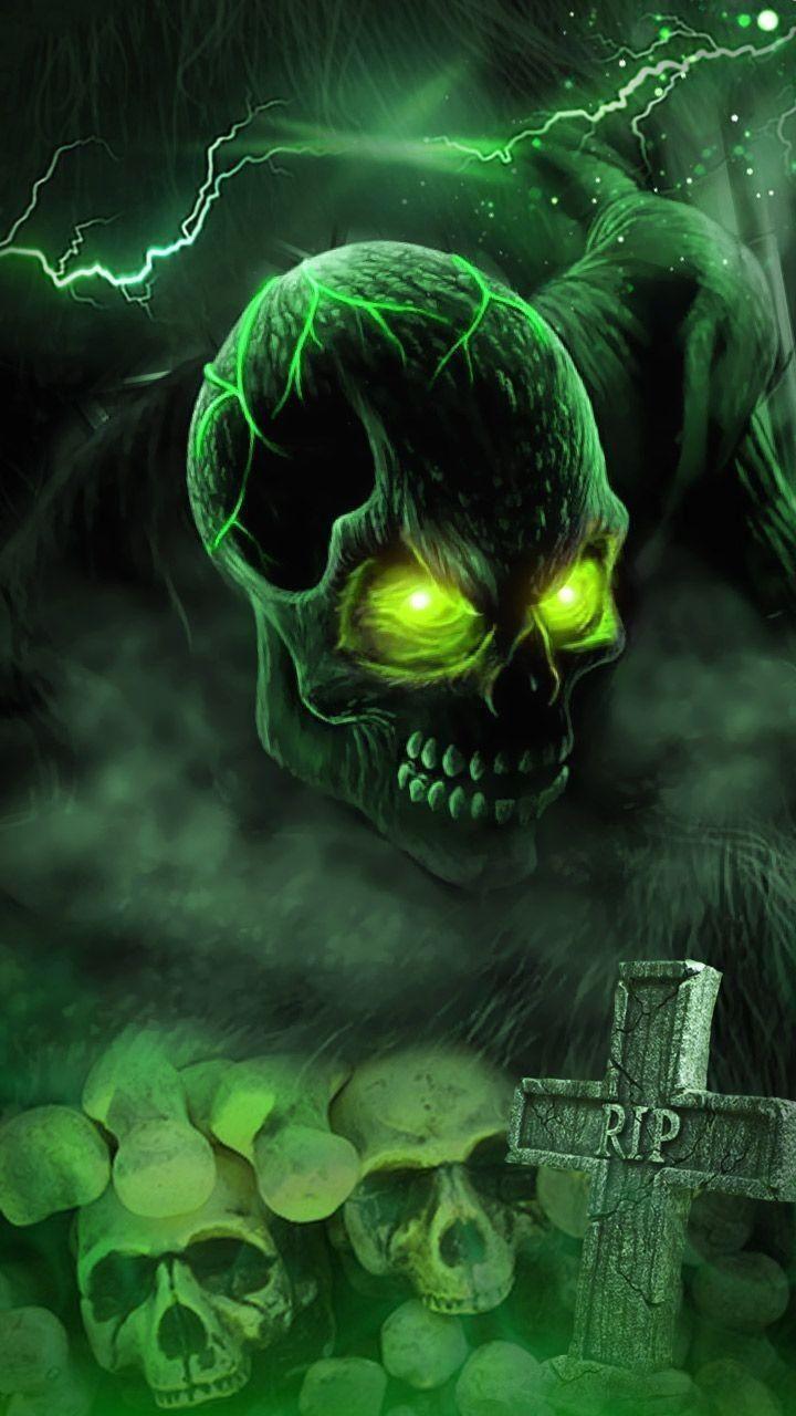 Scary Skull Wallpapers - Top Free Scary Skull Backgrounds - WallpaperAccess