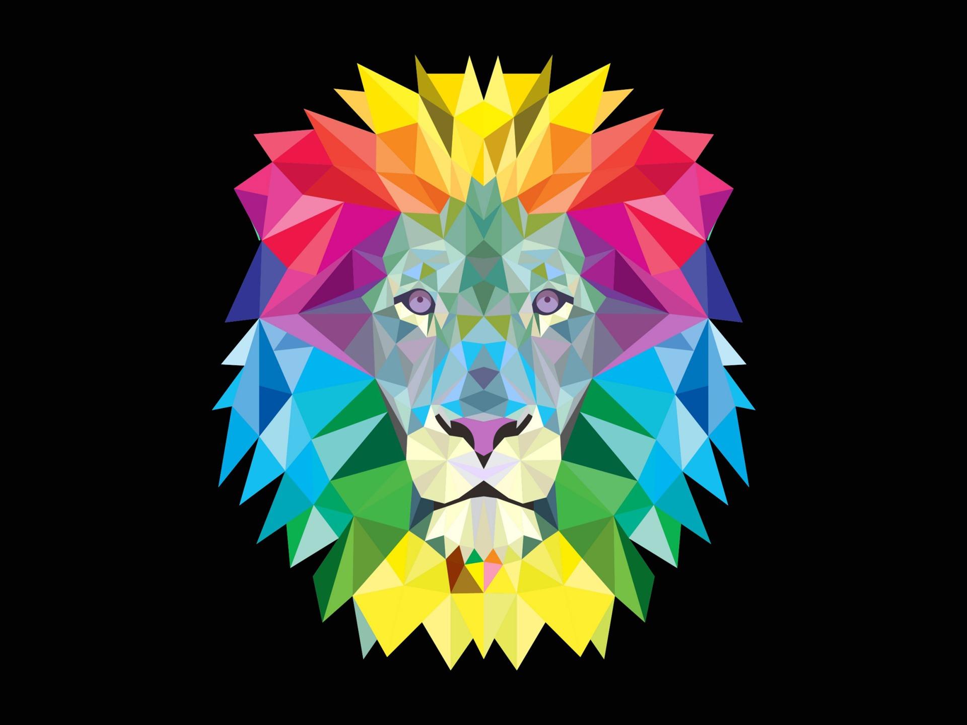 Abstract Lion Art Wallpapers - Top Free Abstract Lion Art Backgrounds ...