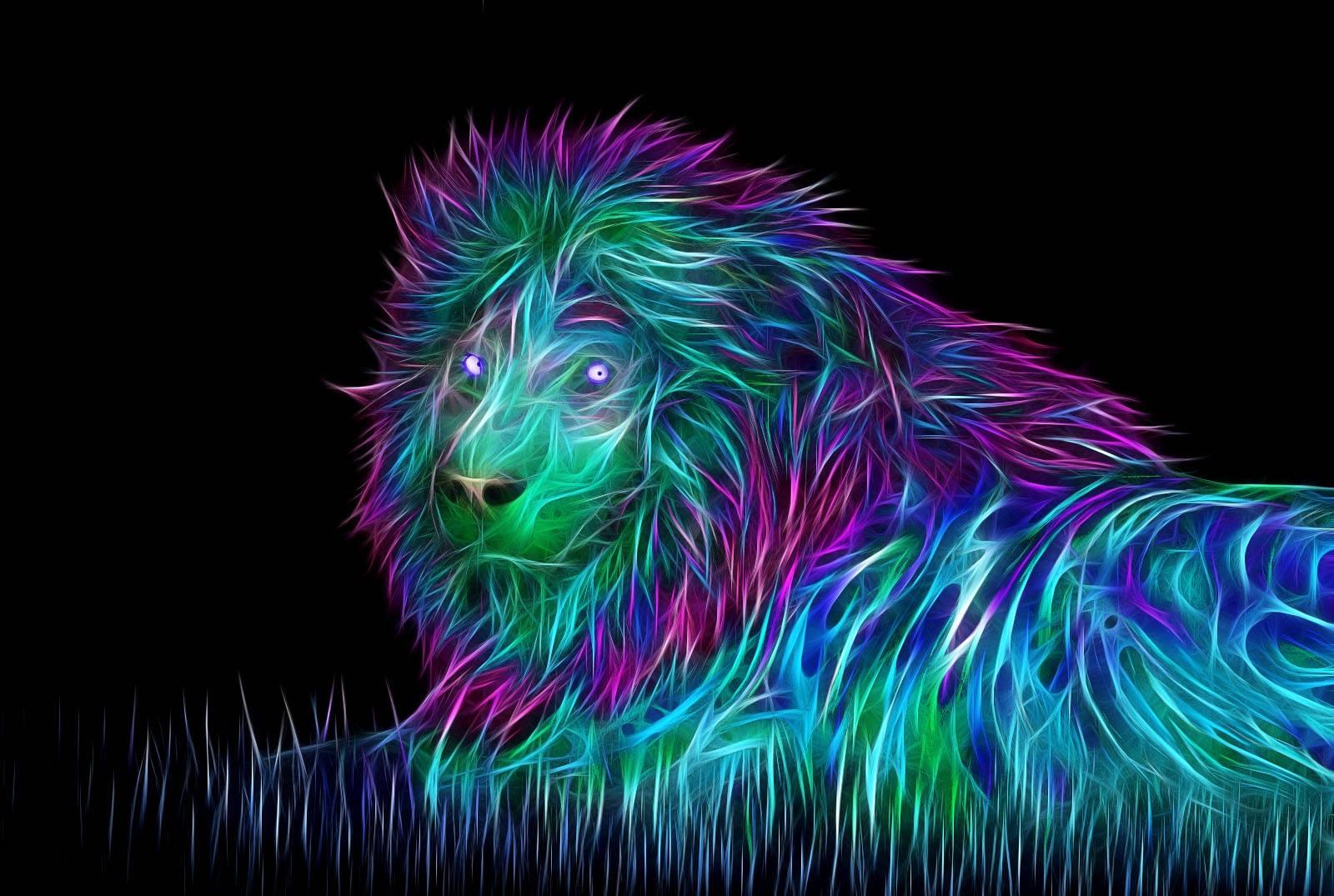Abstract Lion Art Wallpapers - Top Free Abstract Lion Art Backgrounds ...