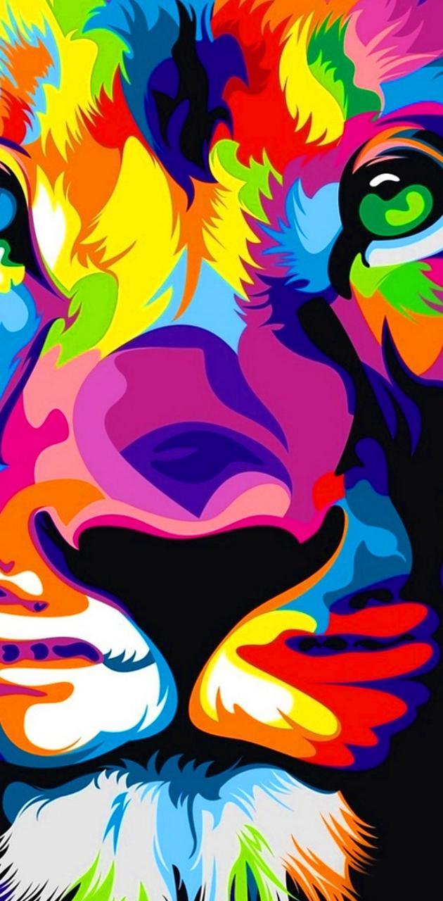 Abstract Lion Art Wallpapers - Top Free Abstract Lion Art Backgrounds ...