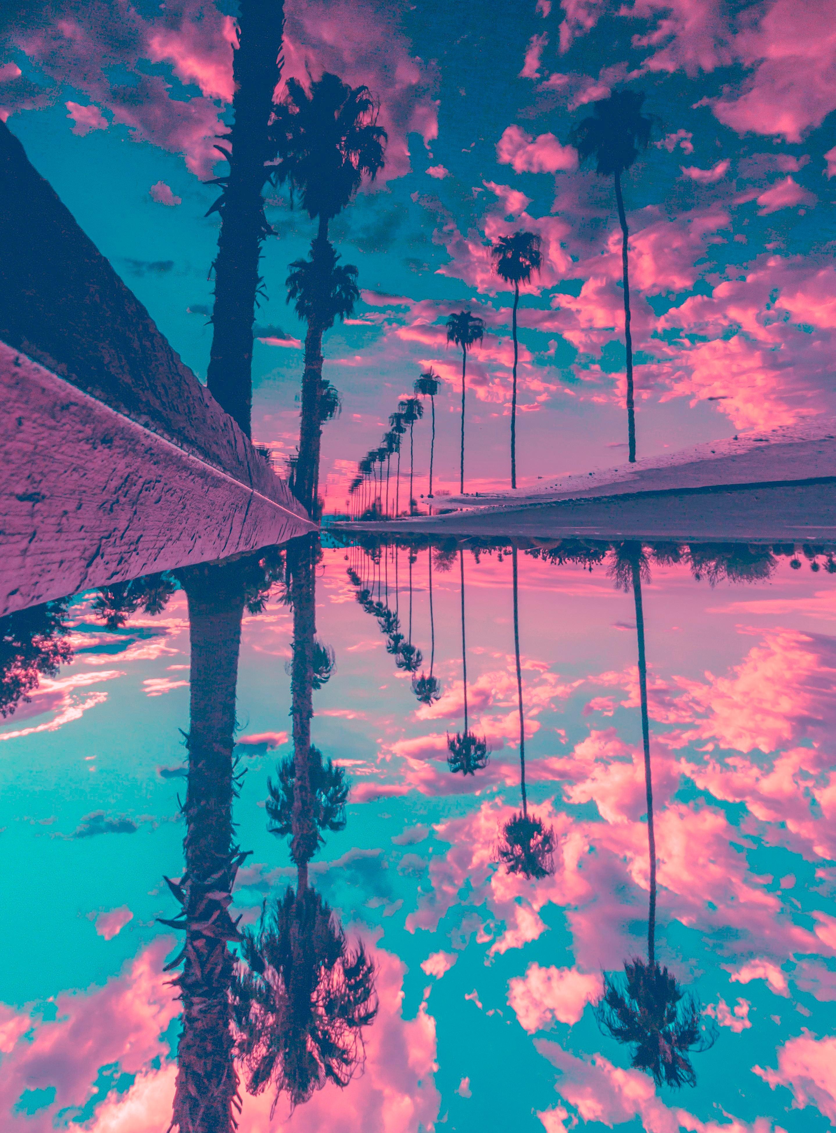 Palm Tree Vaporwave Wallpapers - Top Free Palm Tree Vaporwave ...