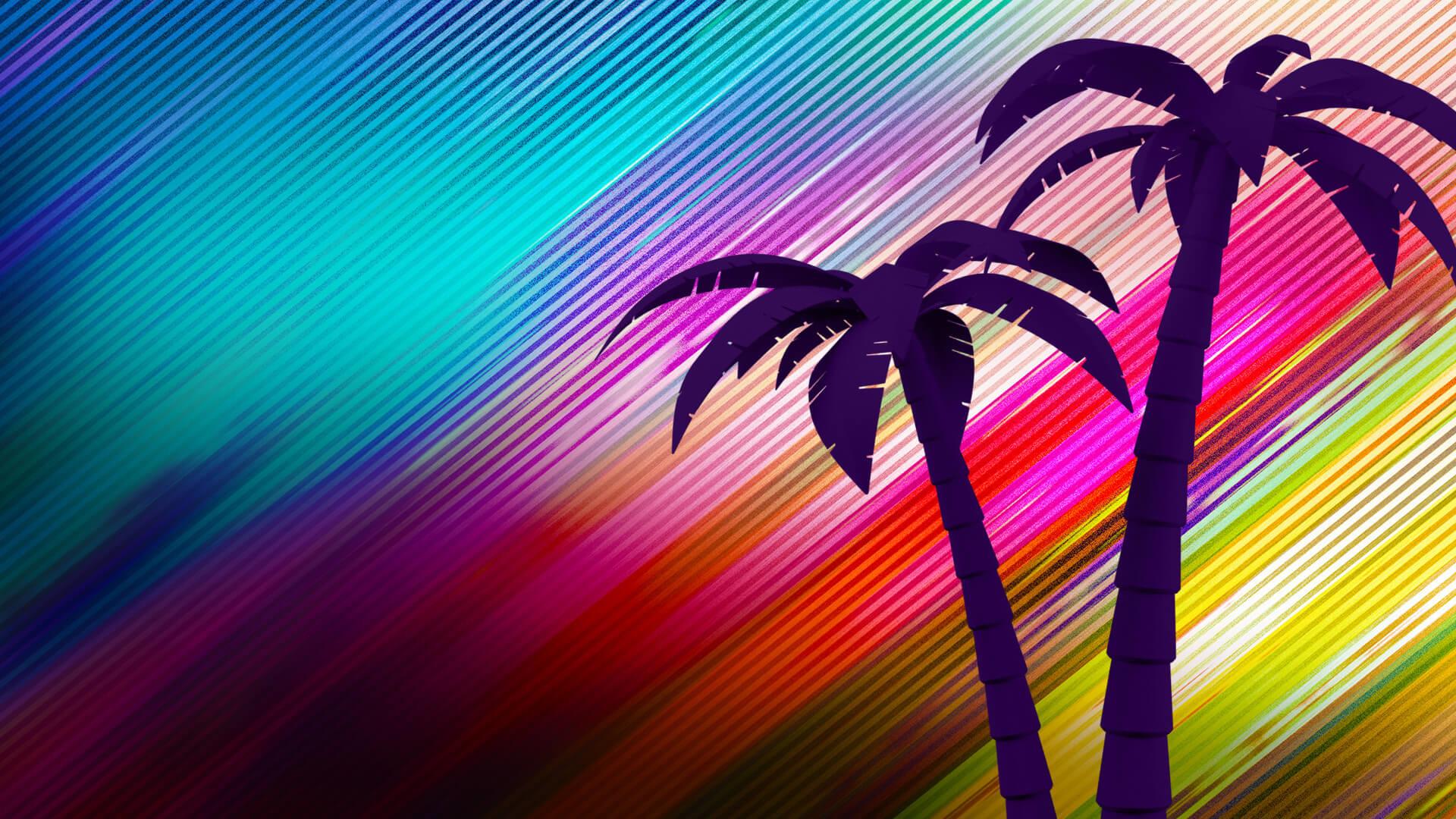 Palm Tree Vaporwave Wallpapers - Top Free Palm Tree Vaporwave ...