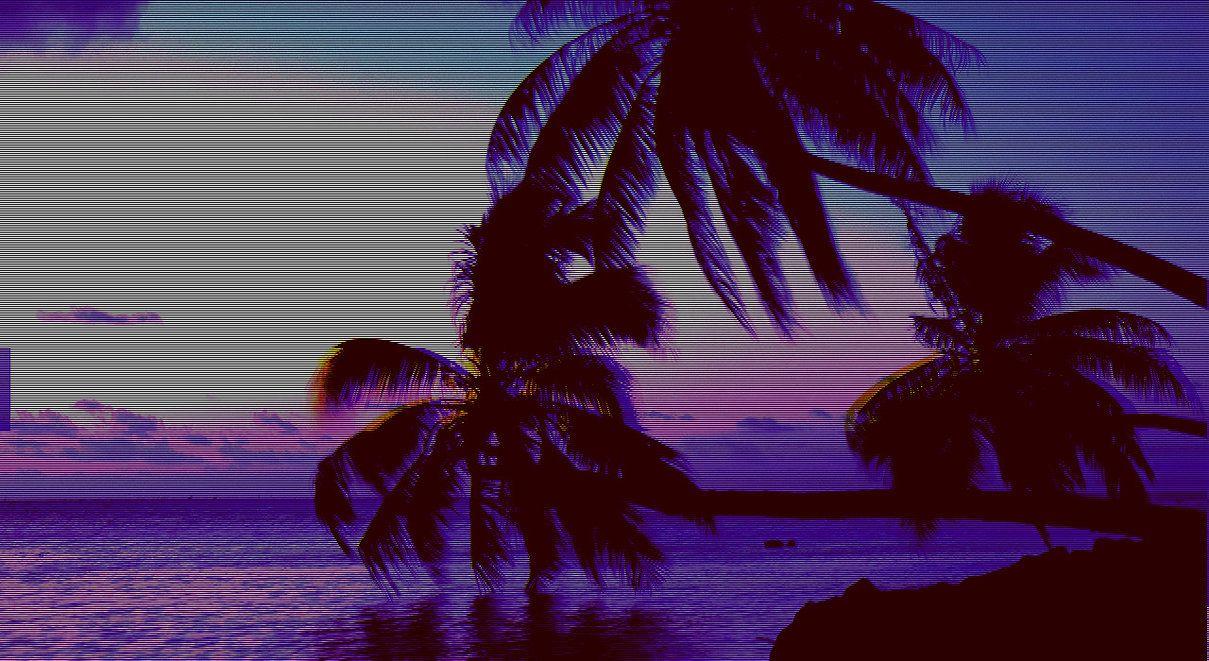 Palm Tree Vaporwave Wallpapers - Top Free Palm Tree Vaporwave ...
