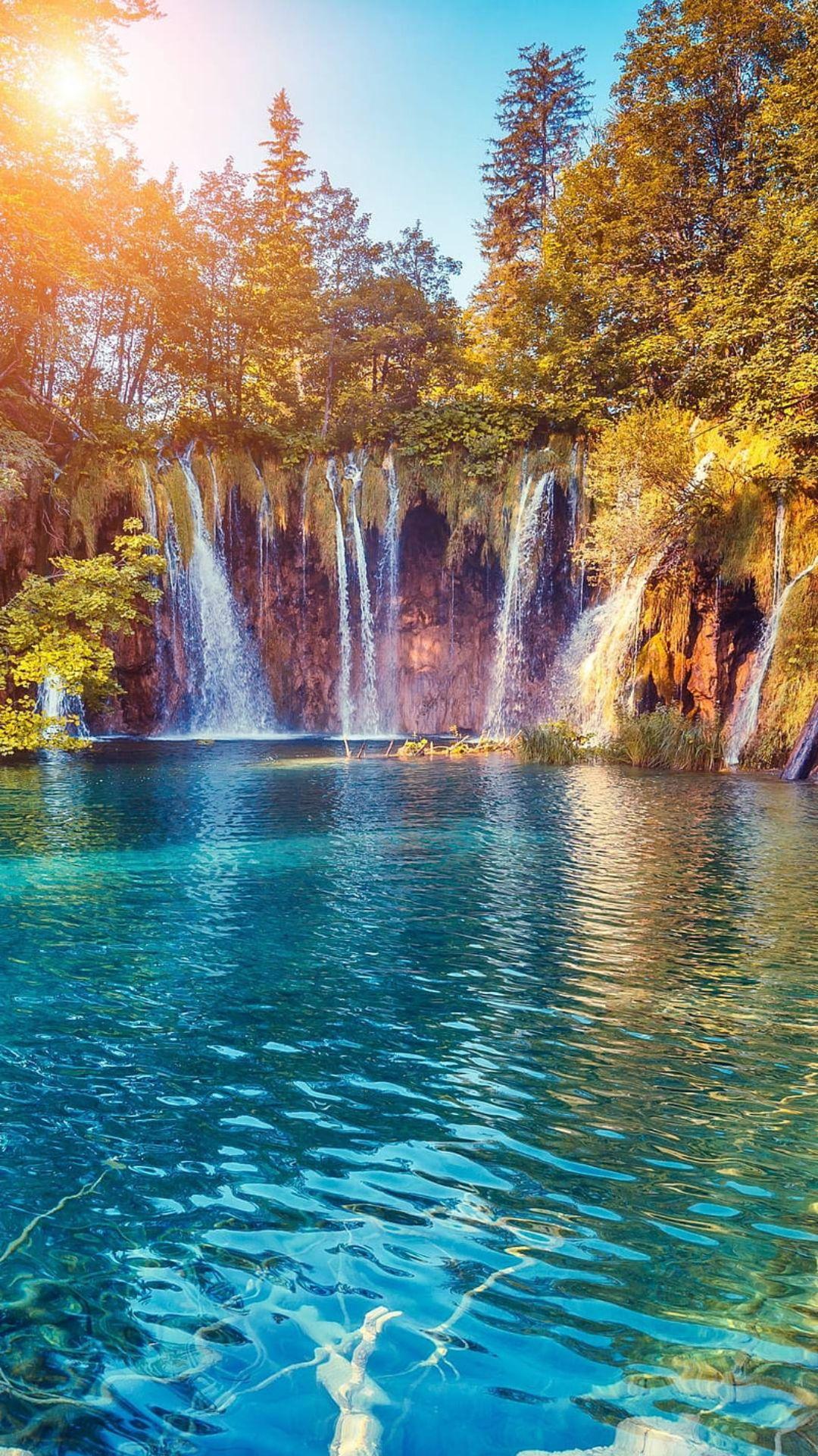 Sun Waterfall Wallpapers - Top Free Sun Waterfall Backgrounds ...